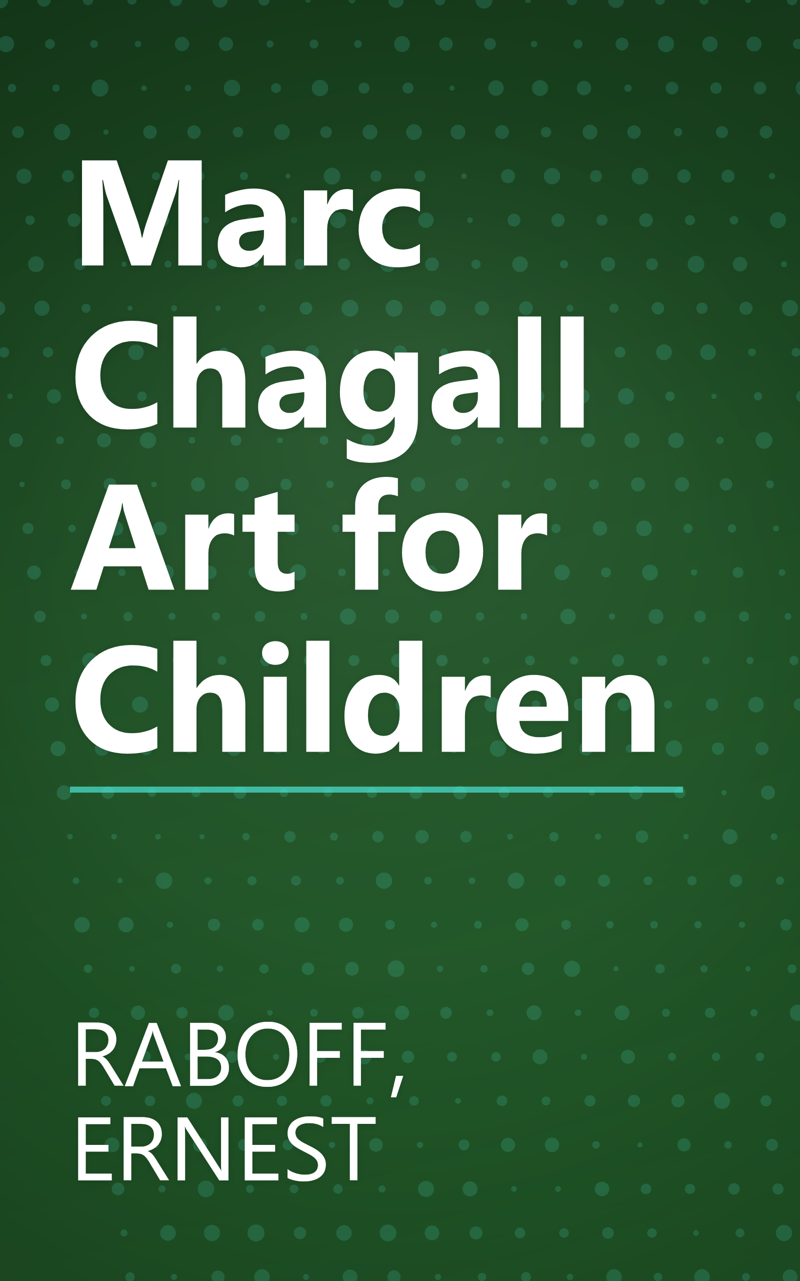 Marc Chagall Art for Children book cover