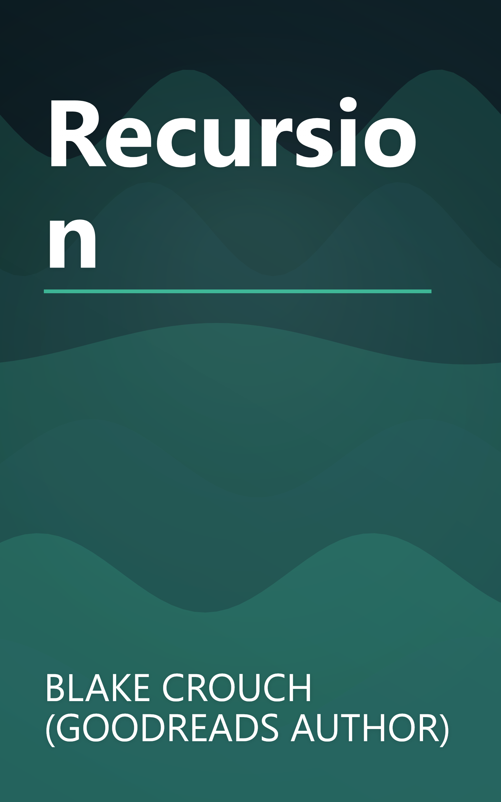 Recursion book cover