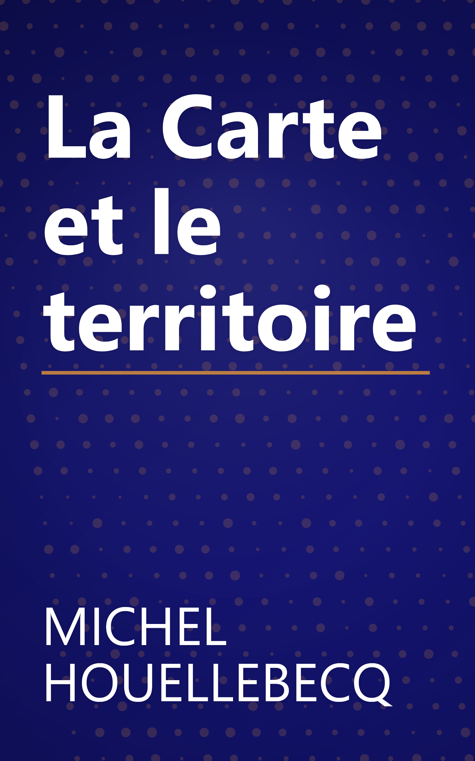 La Carte et le territoire book cover