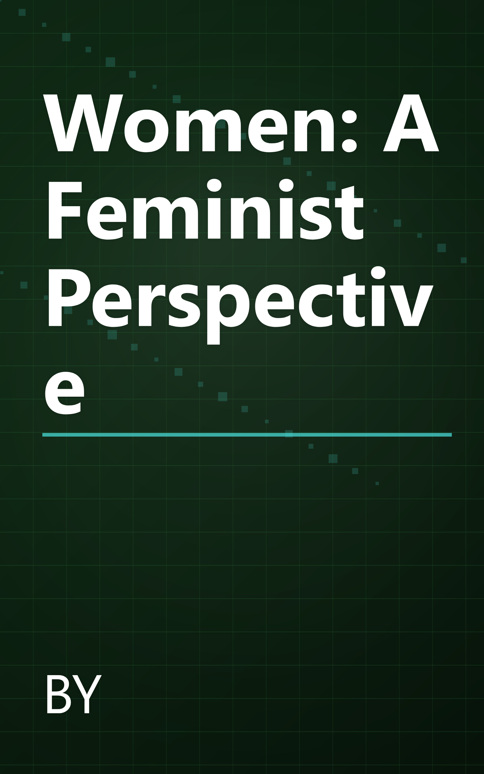 Women: A Feminist Perspective book cover