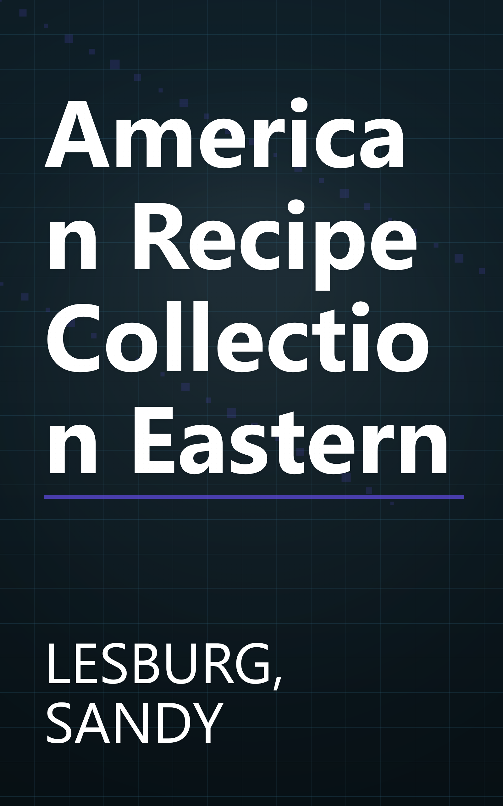 American Recipe Collection Eastern book cover