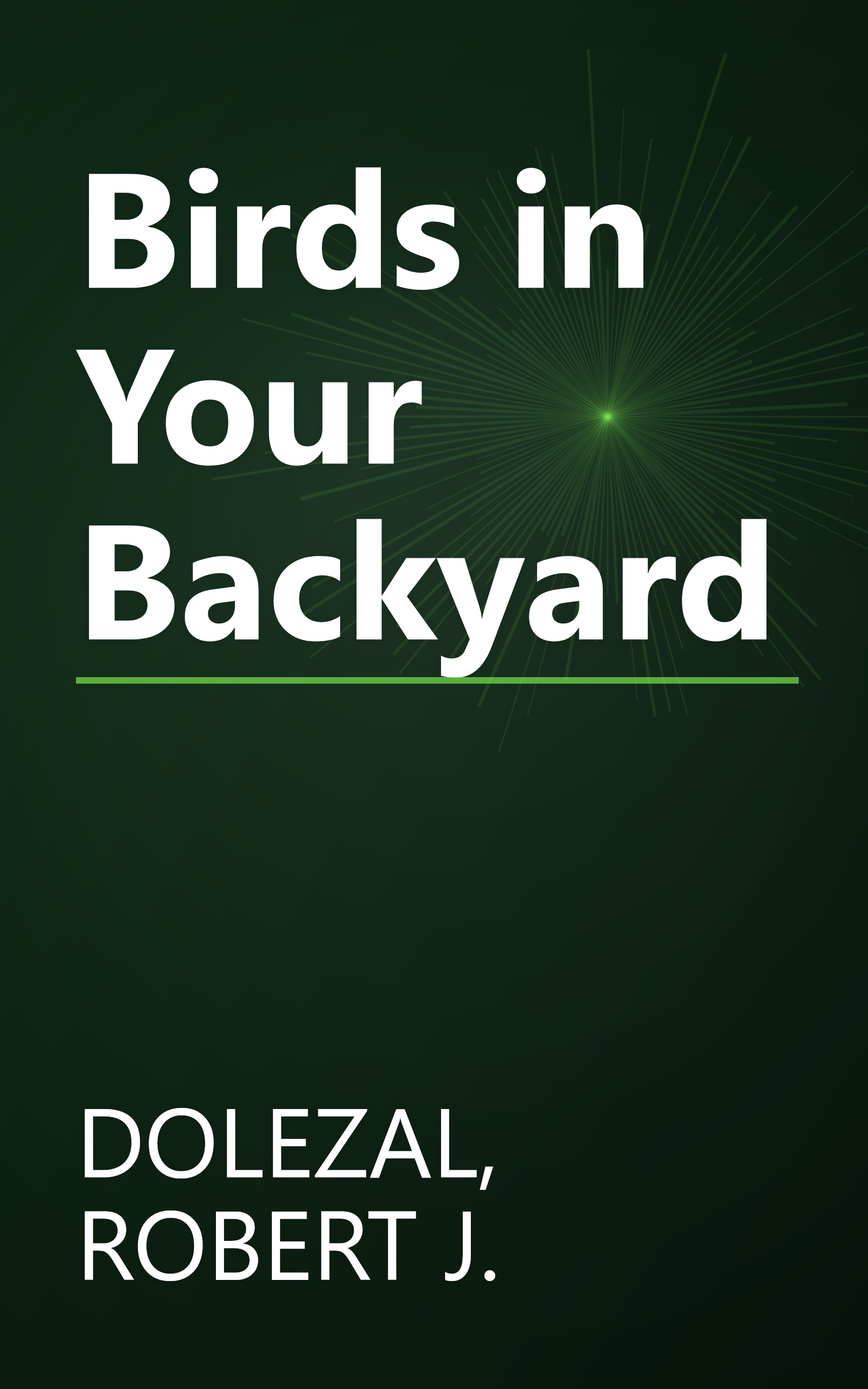 Birds in Your Backyard book cover