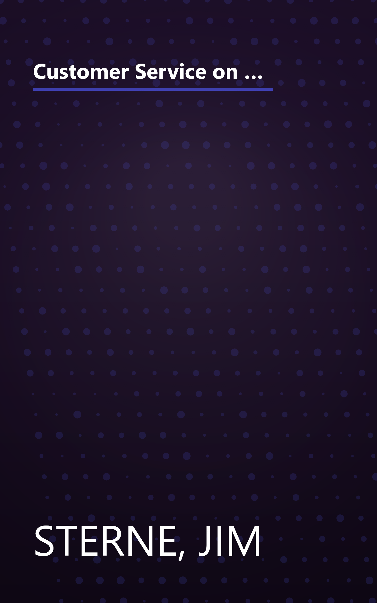 Customer Service on the Internet: Building Relationships, Increasing Loyalty, and Staying Competitive book cover