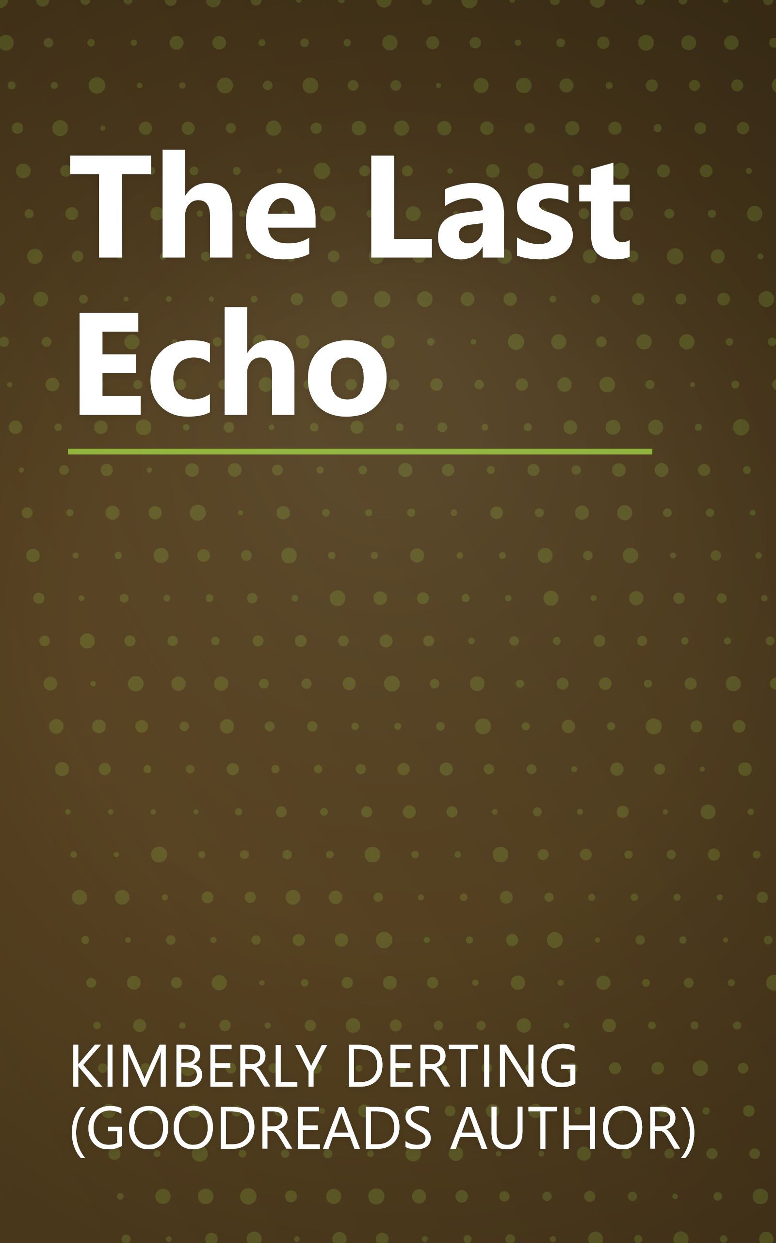 The Last Echo book cover