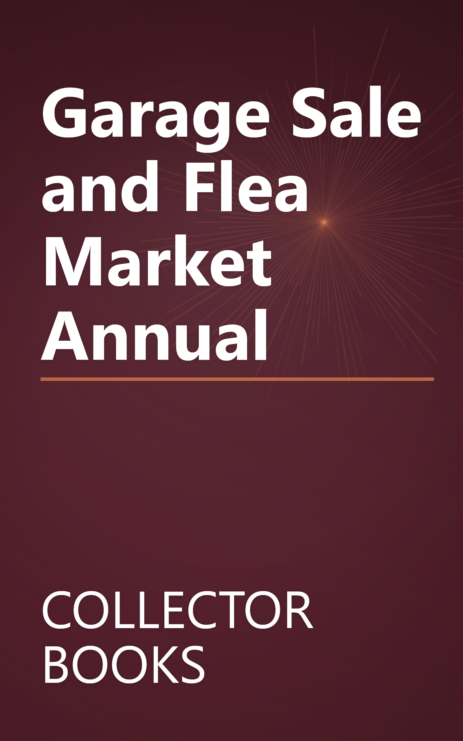 Garage Sale and Flea Market Annual book cover