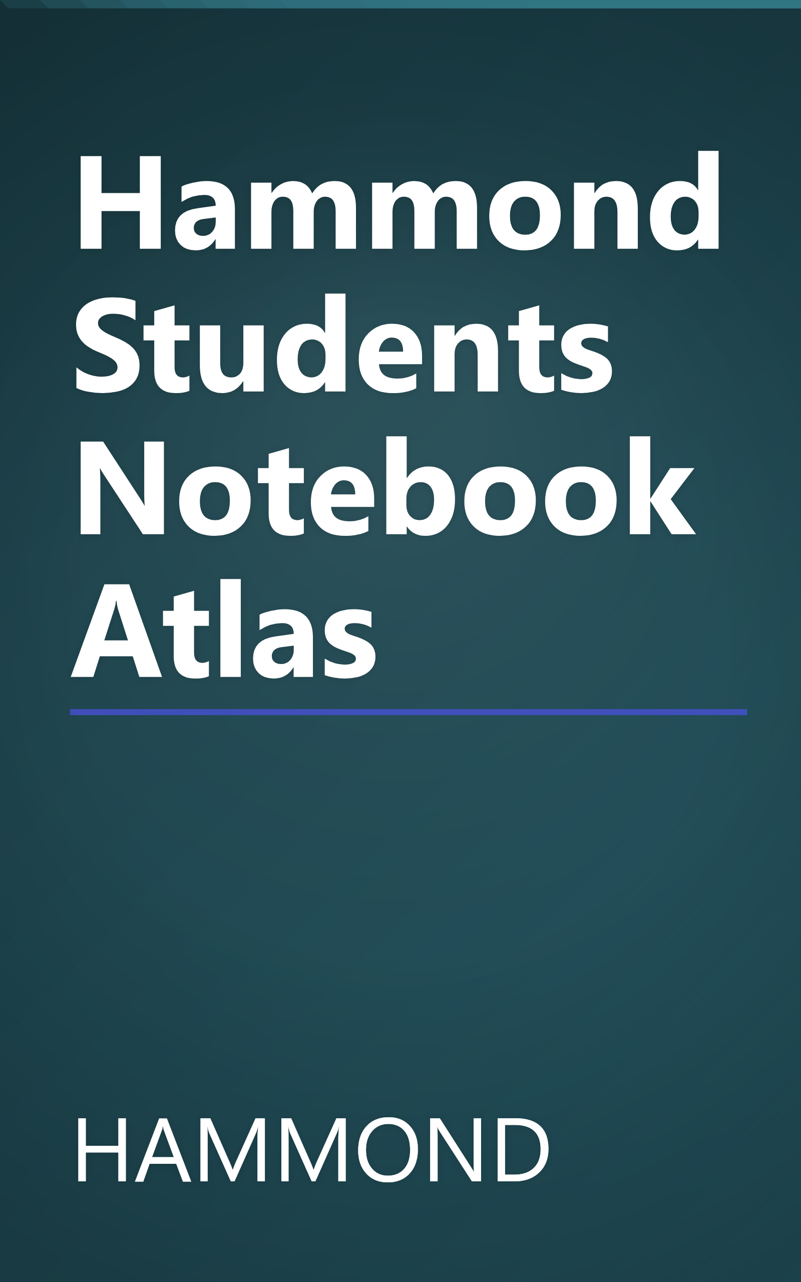Hammond Students Notebook Atlas book cover