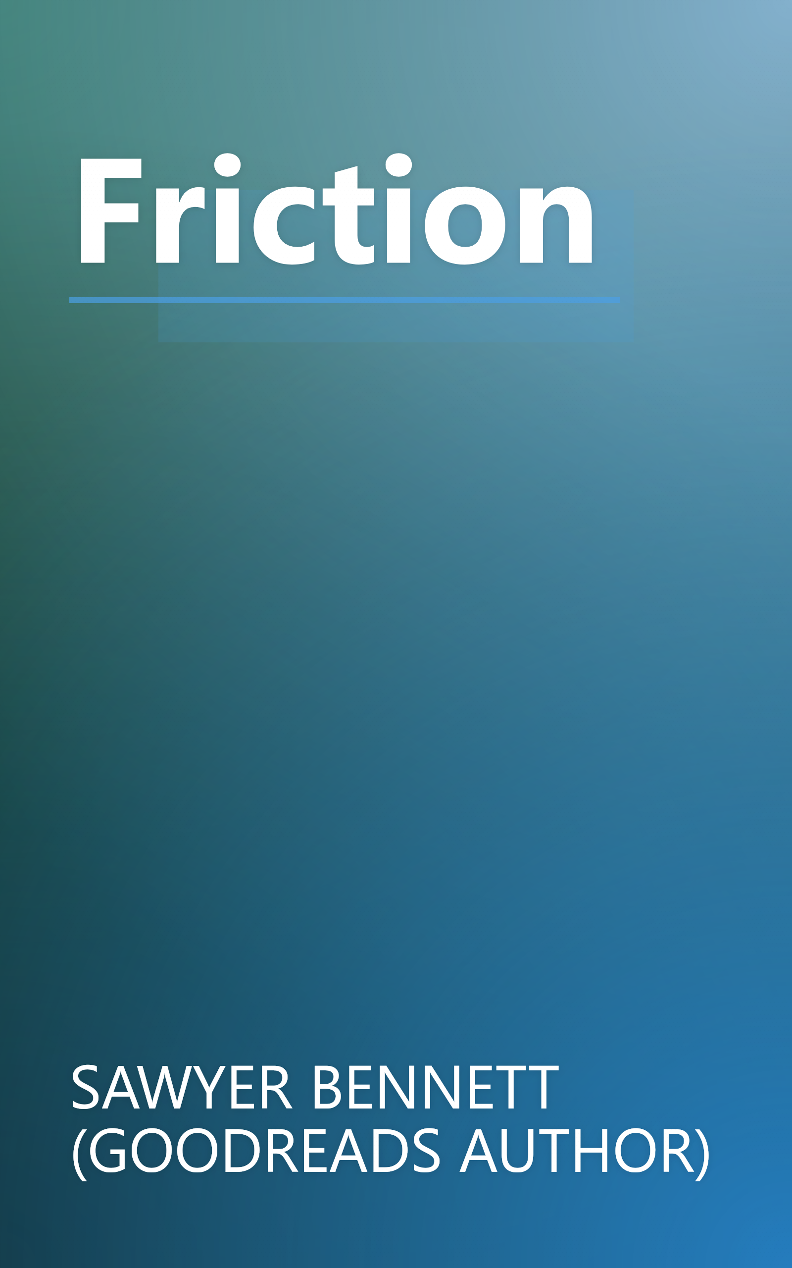 Friction book cover