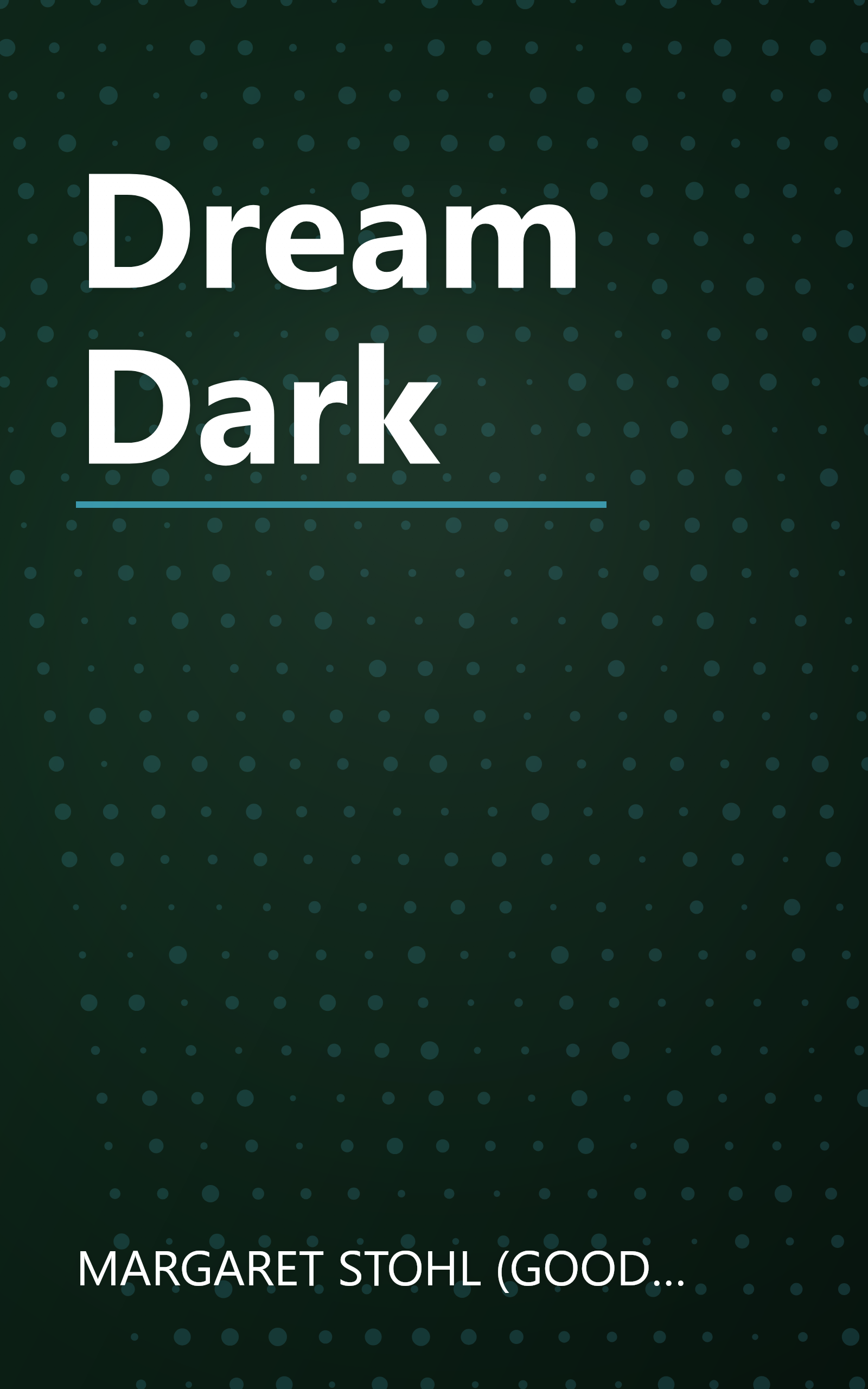 Dream Dark book cover