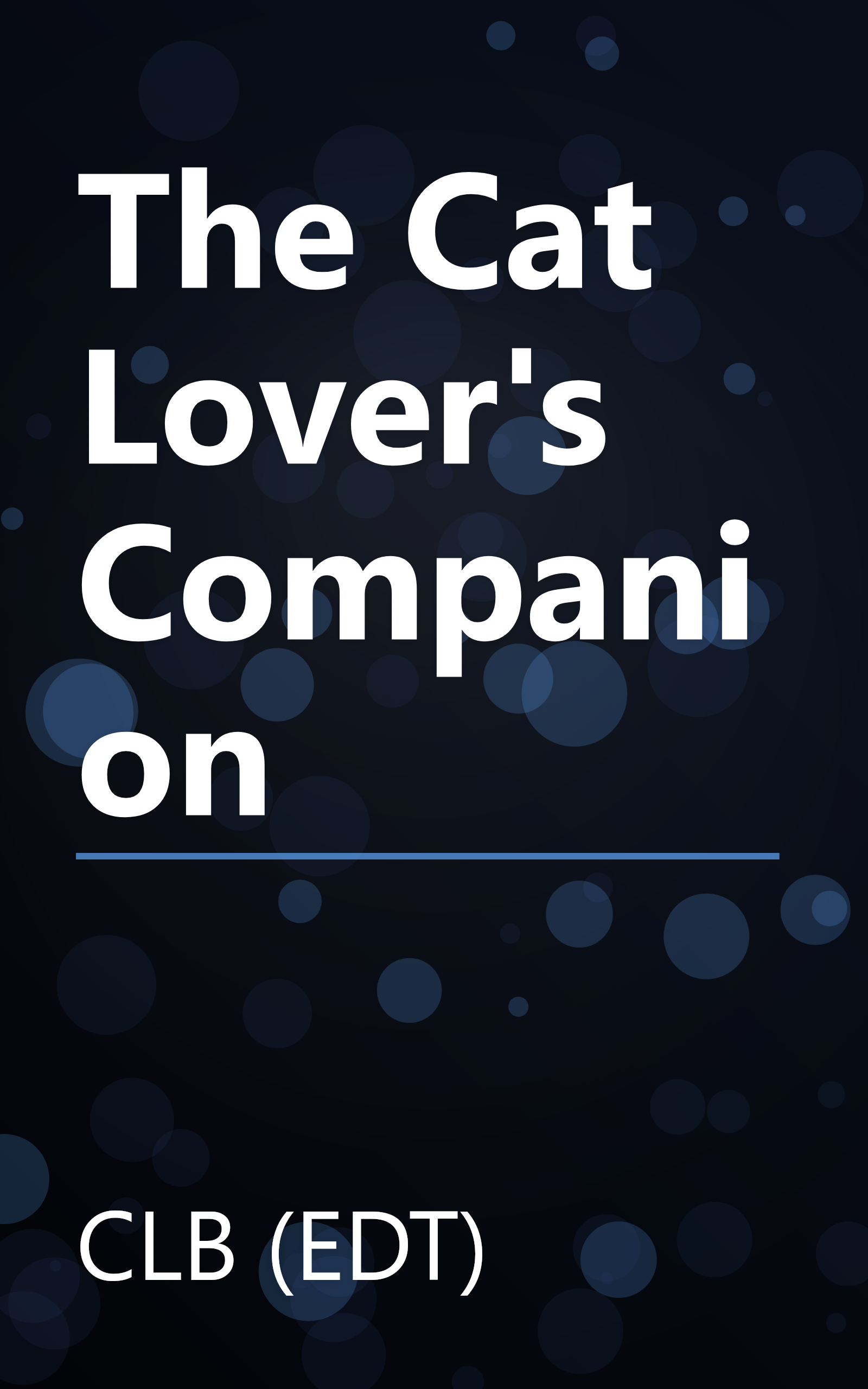 The Cat Lover's Companion book cover
