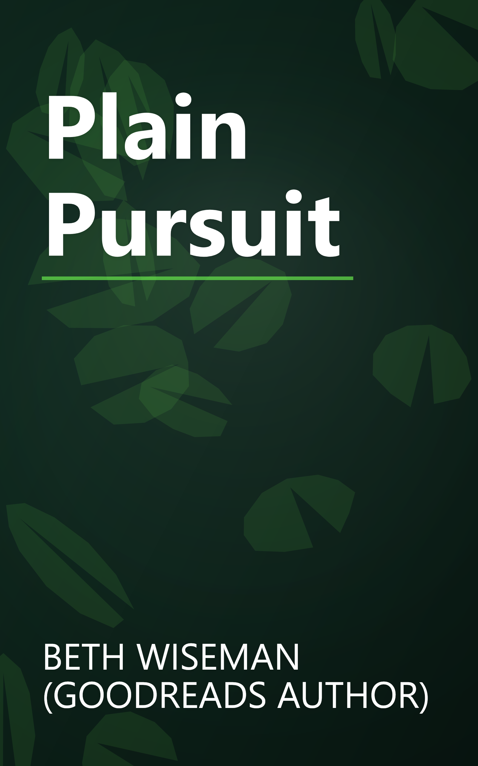 Plain Pursuit book cover