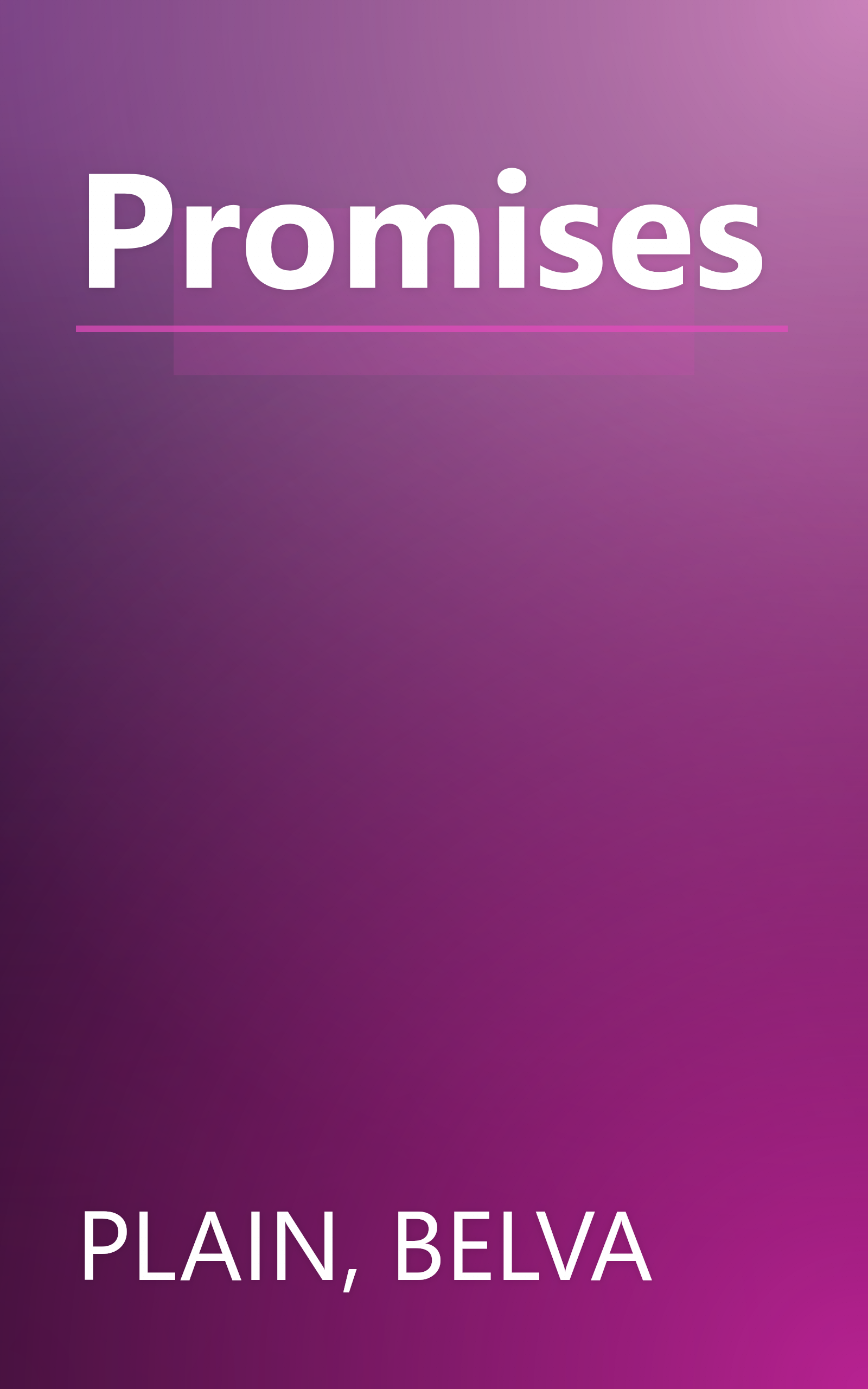 Promises book cover