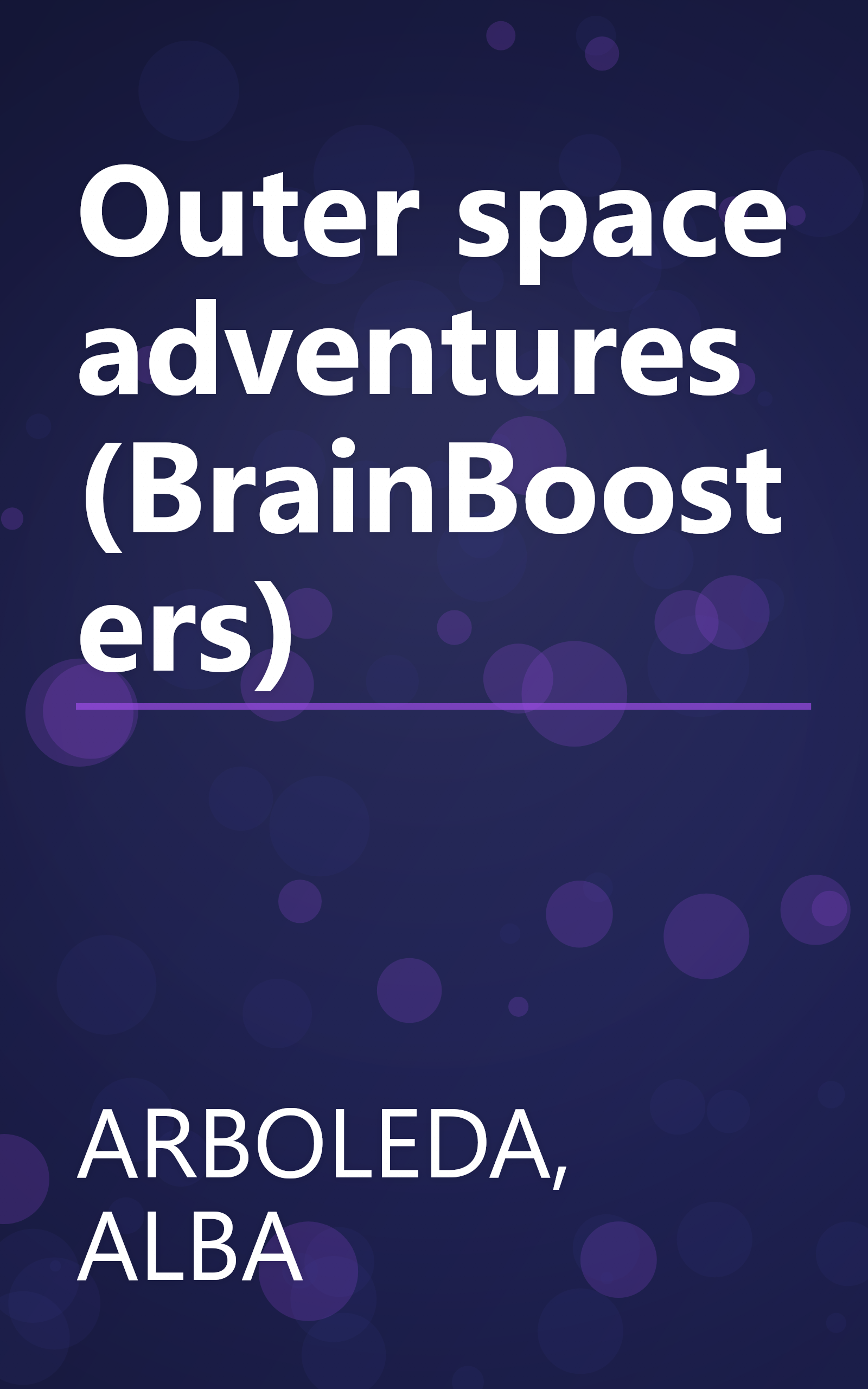 Outer space adventures (BrainBoosters) book cover