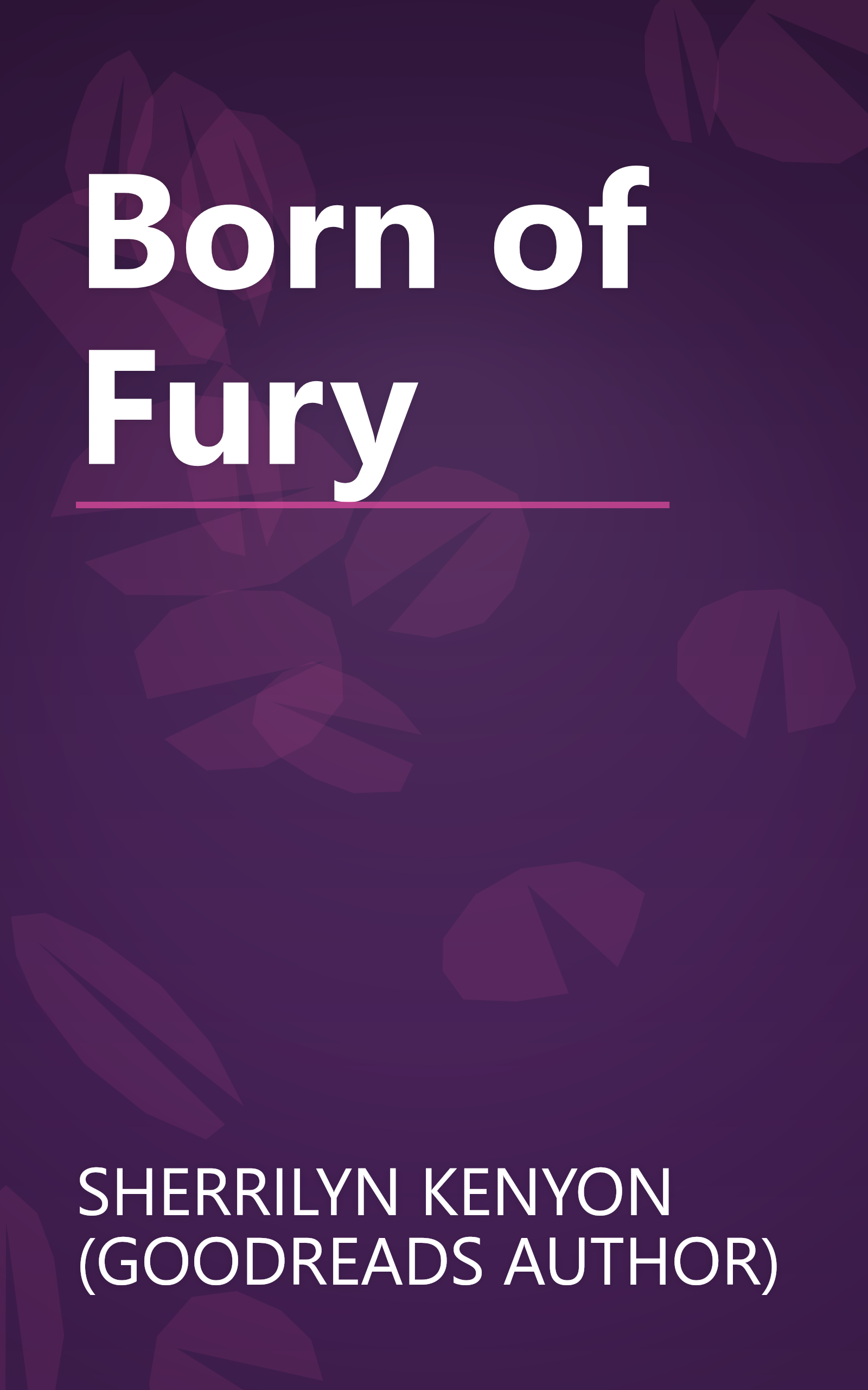 Born of Fury book cover