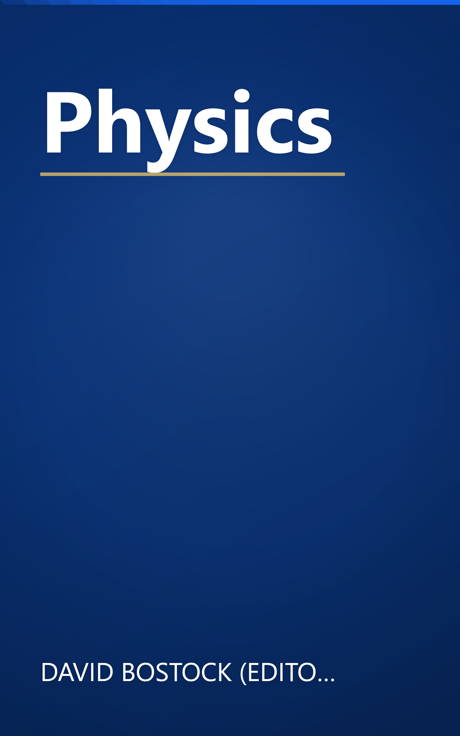 Physics book cover