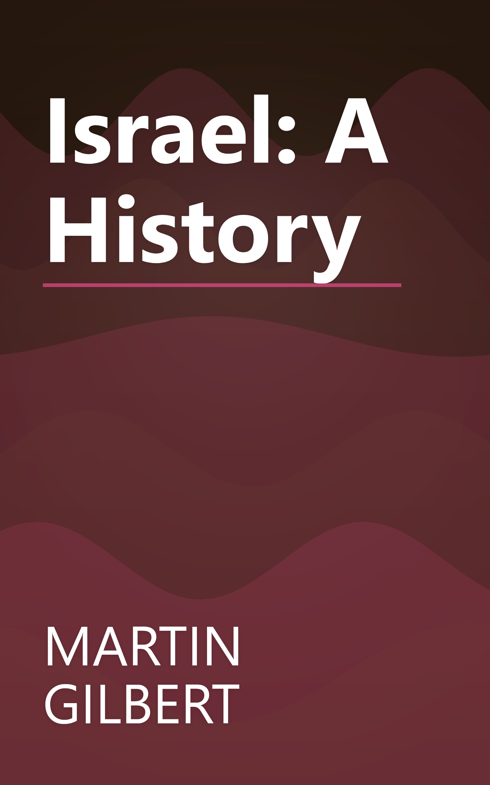 Israel: A History book cover