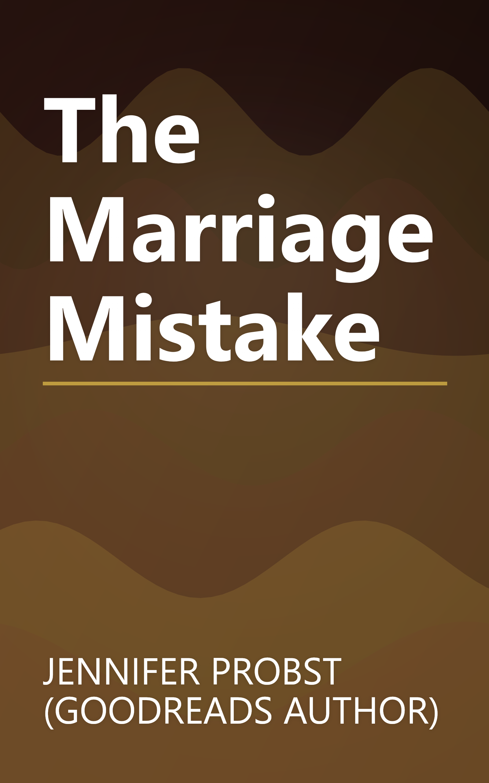 The Marriage Mistake book cover
