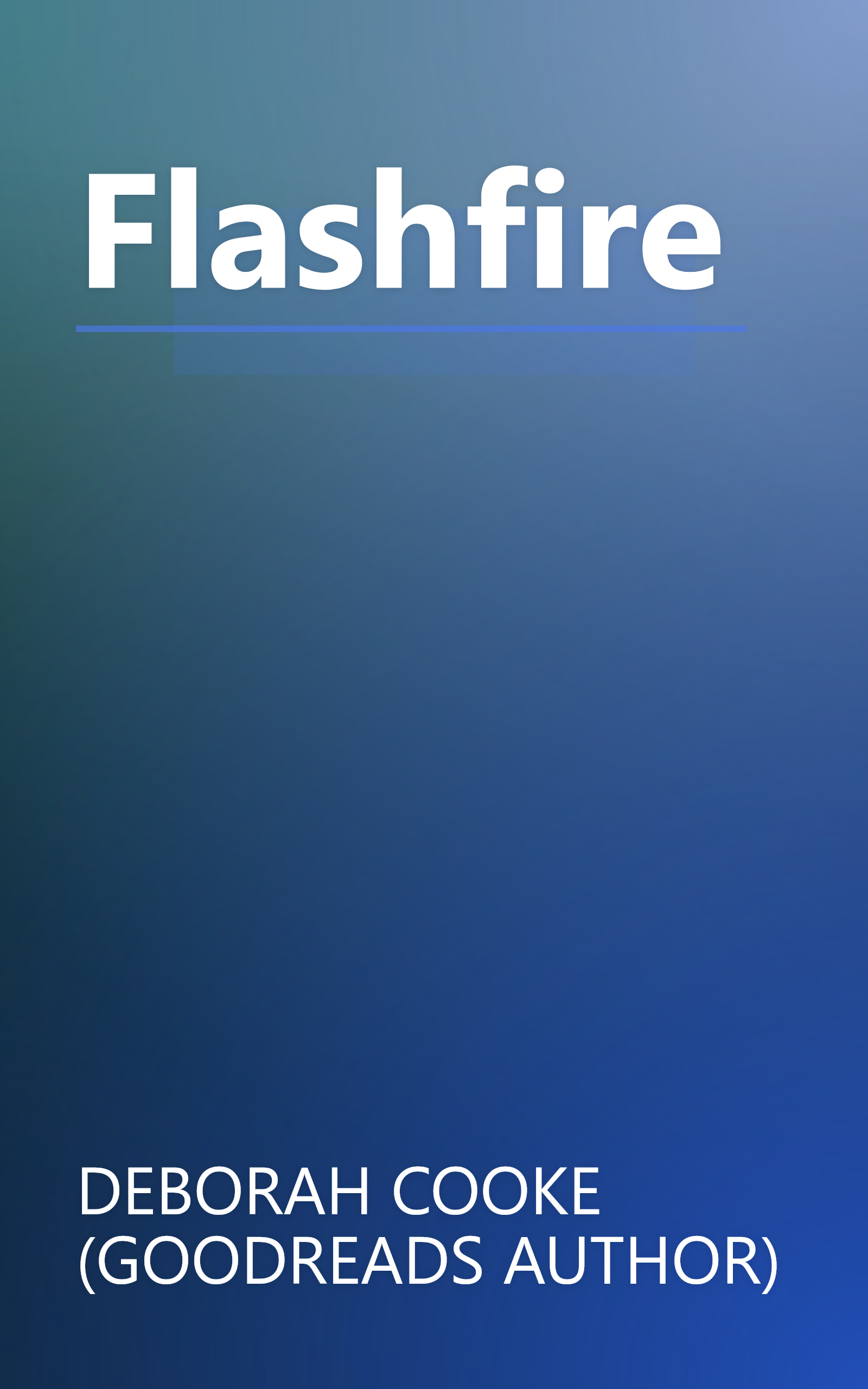 Flashfire book cover