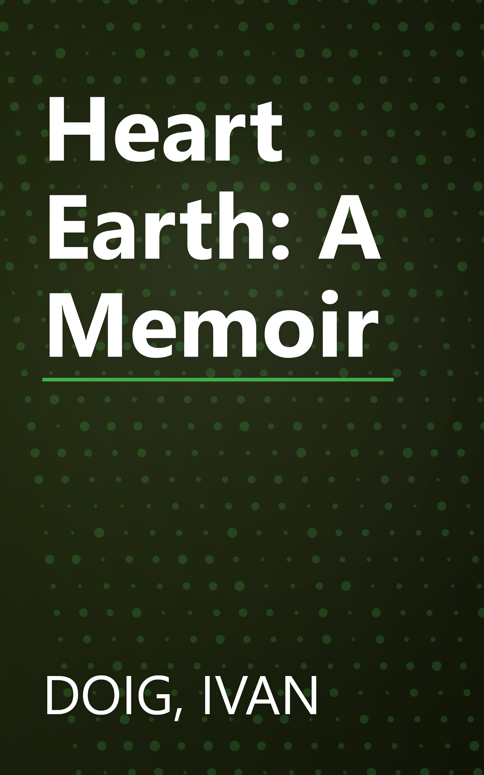 Heart Earth: A Memoir book cover