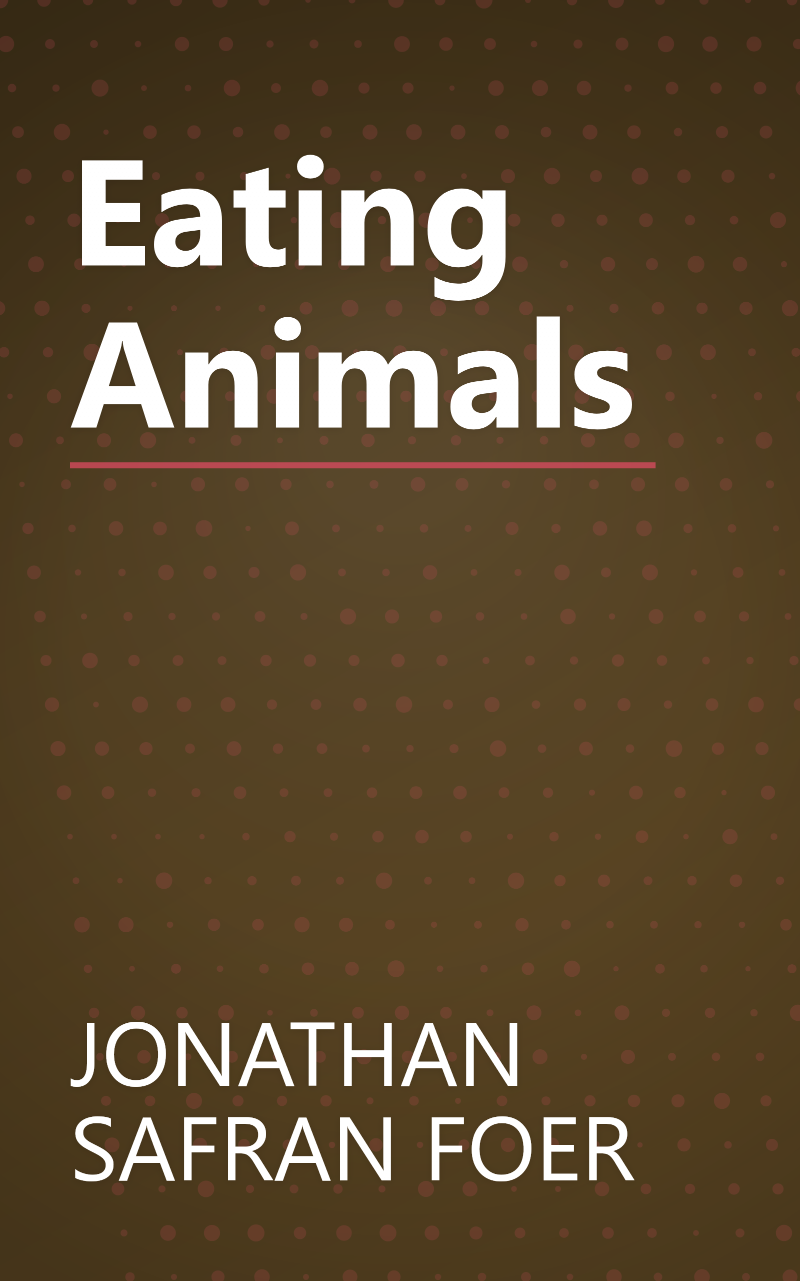 Eating Animals book cover