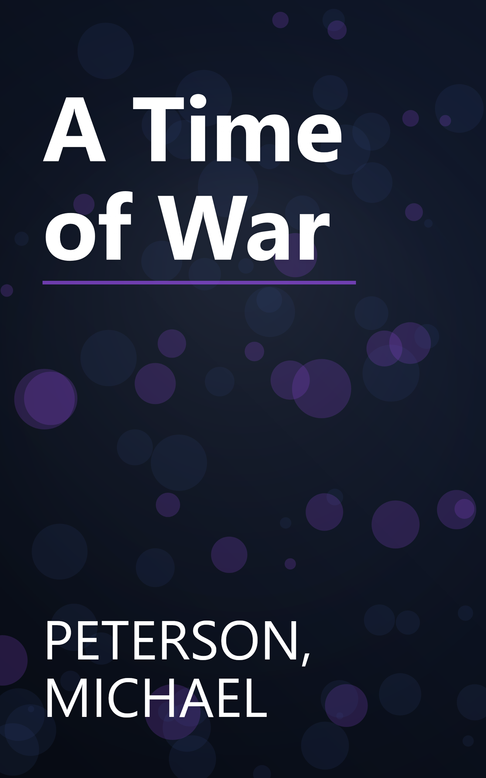 A Time of War book cover
