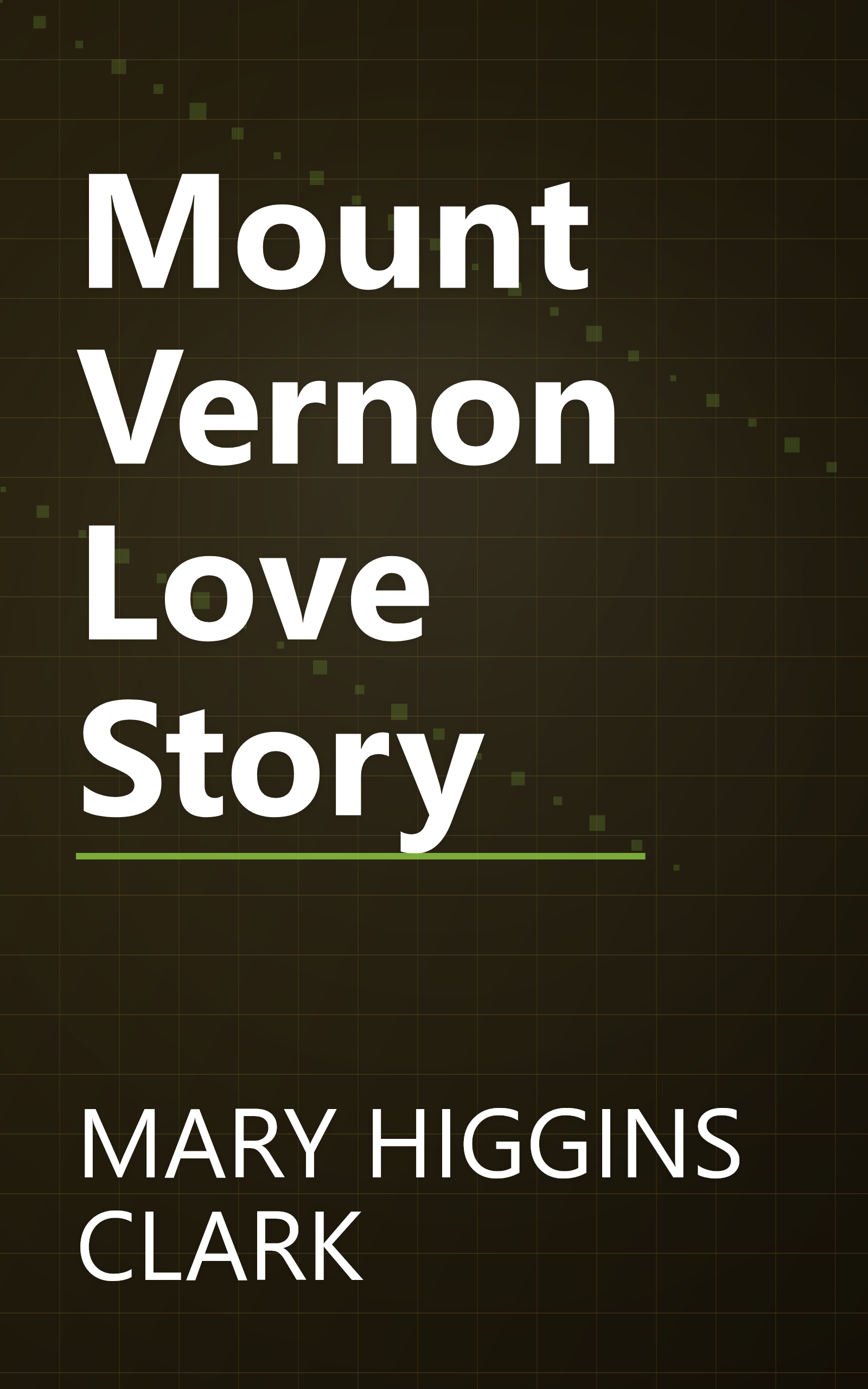 Mount Vernon Love Story book cover