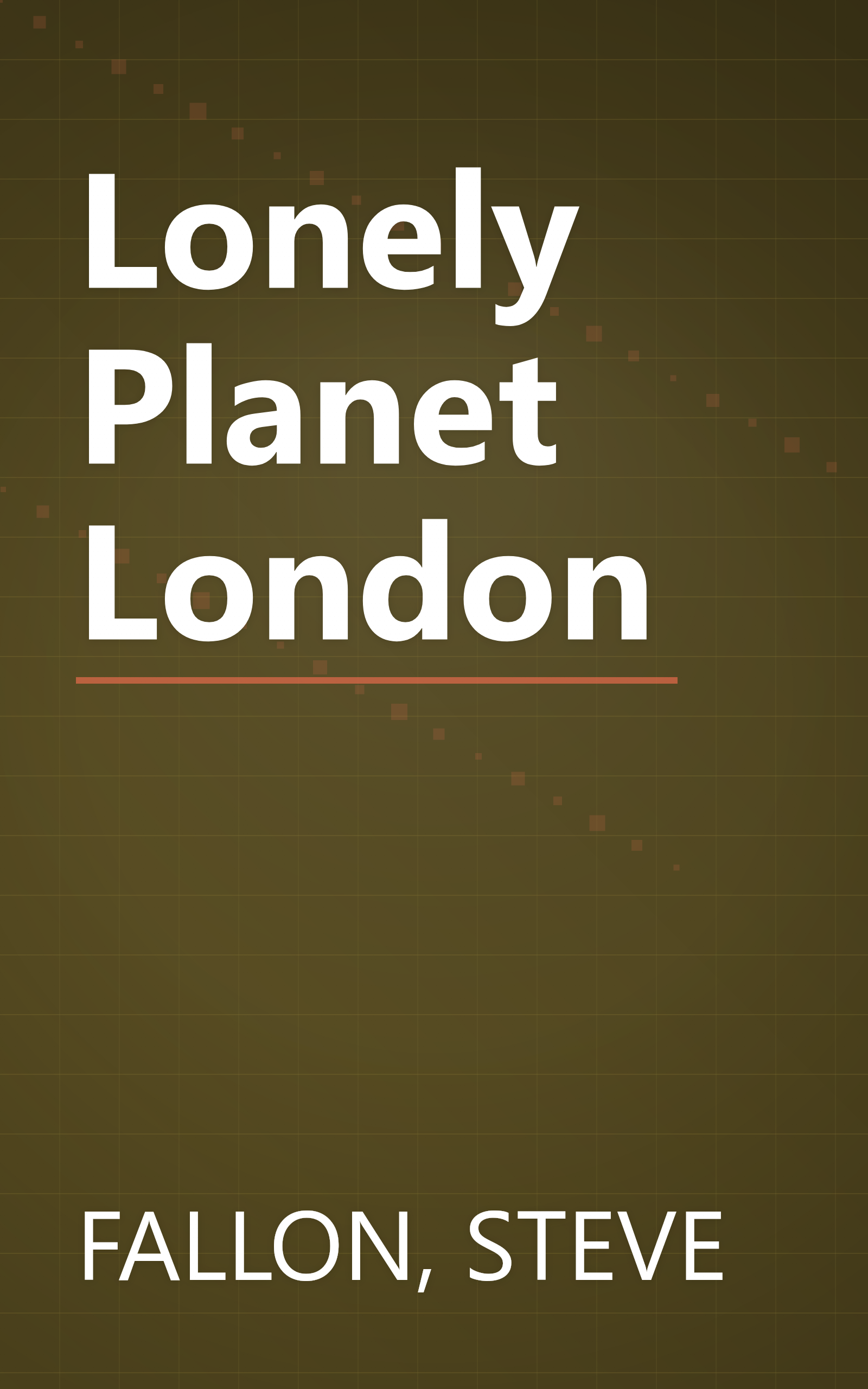 Lonely Planet London book cover