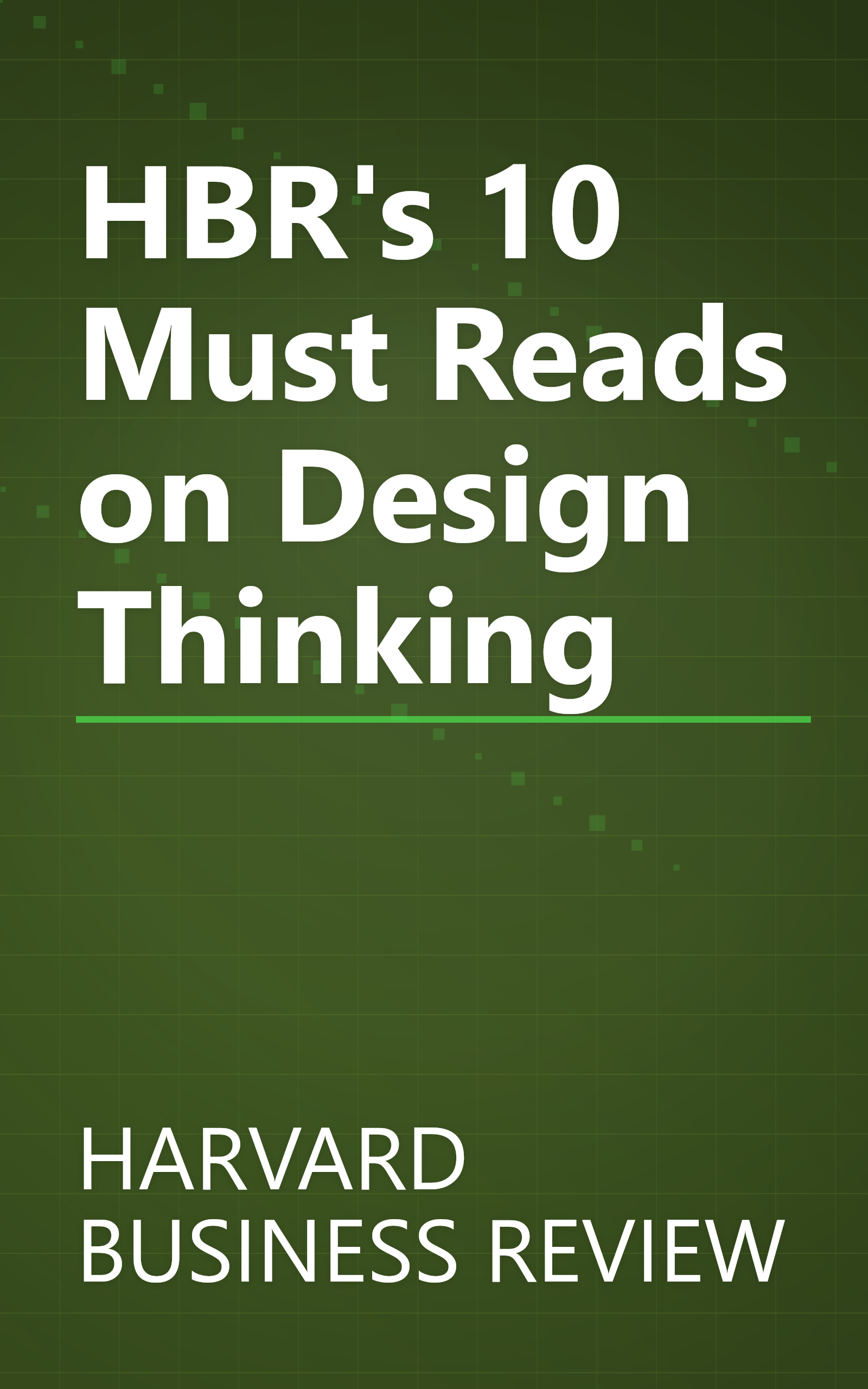 HBR's 10 Must Reads on Design Thinking book cover
