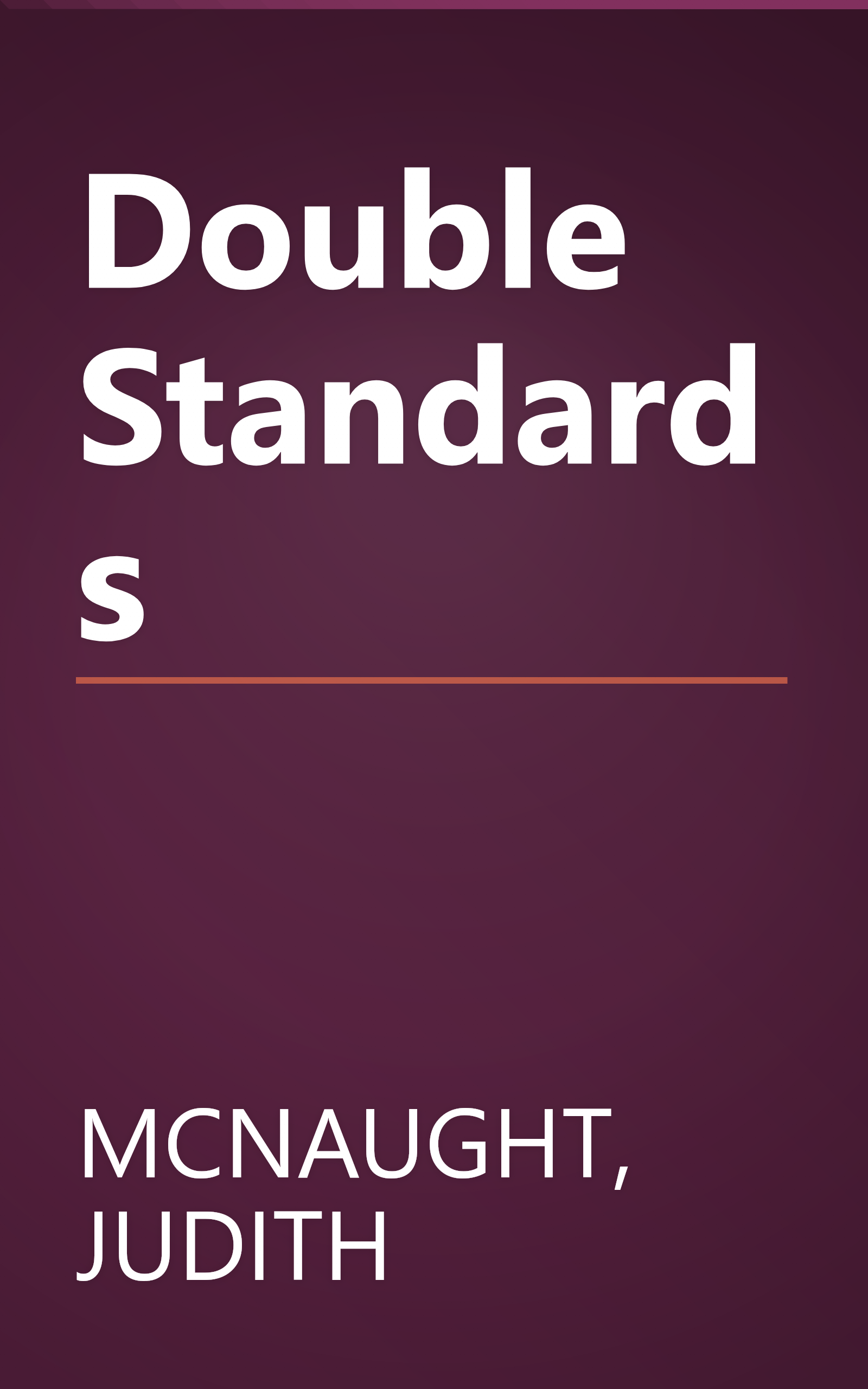 Double Standards book cover