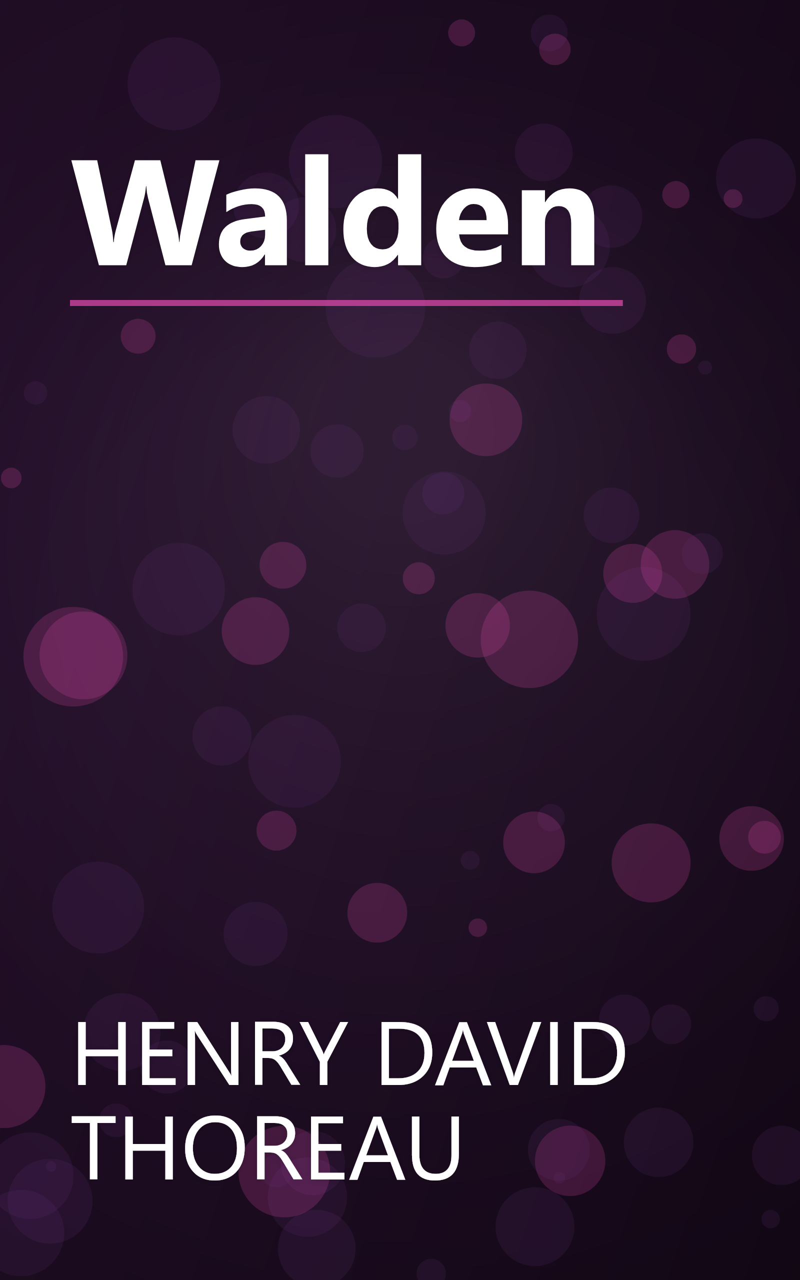 Walden book cover