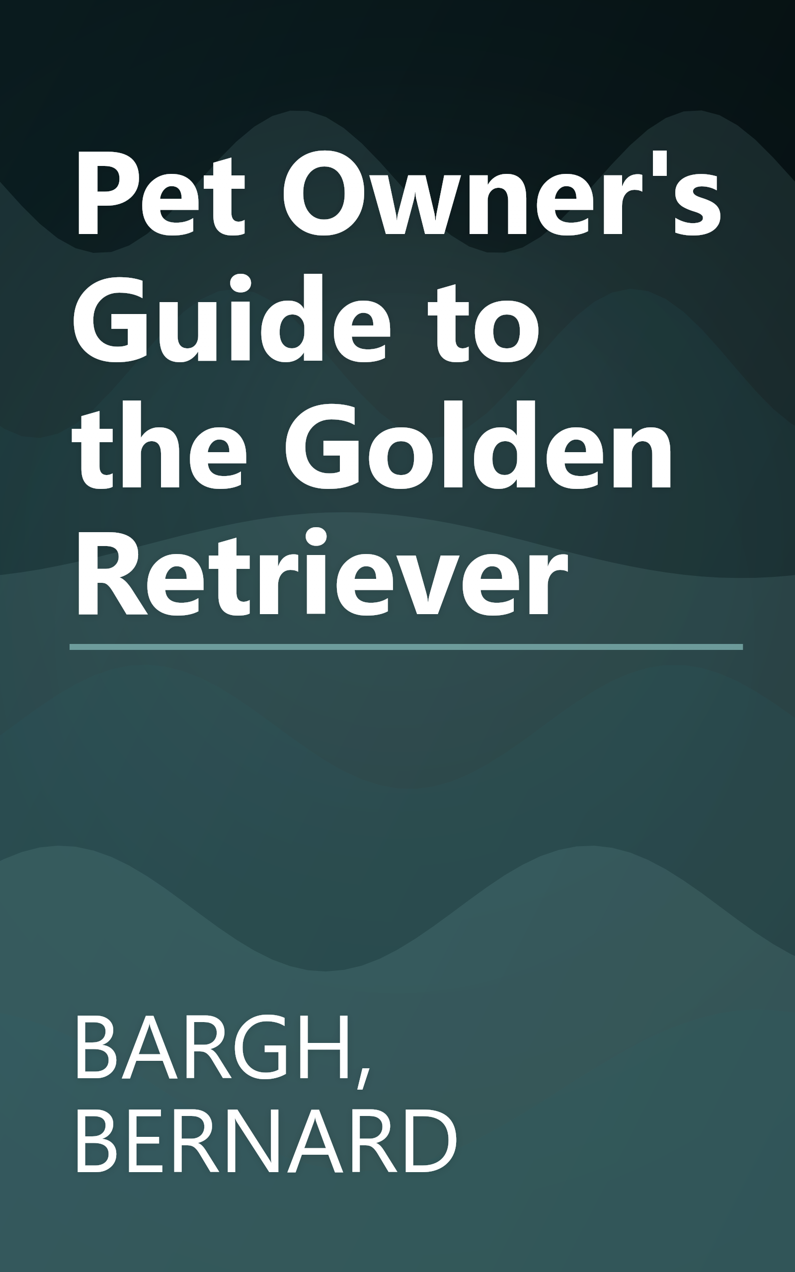 Pet Owner's Guide to the Golden Retriever book cover