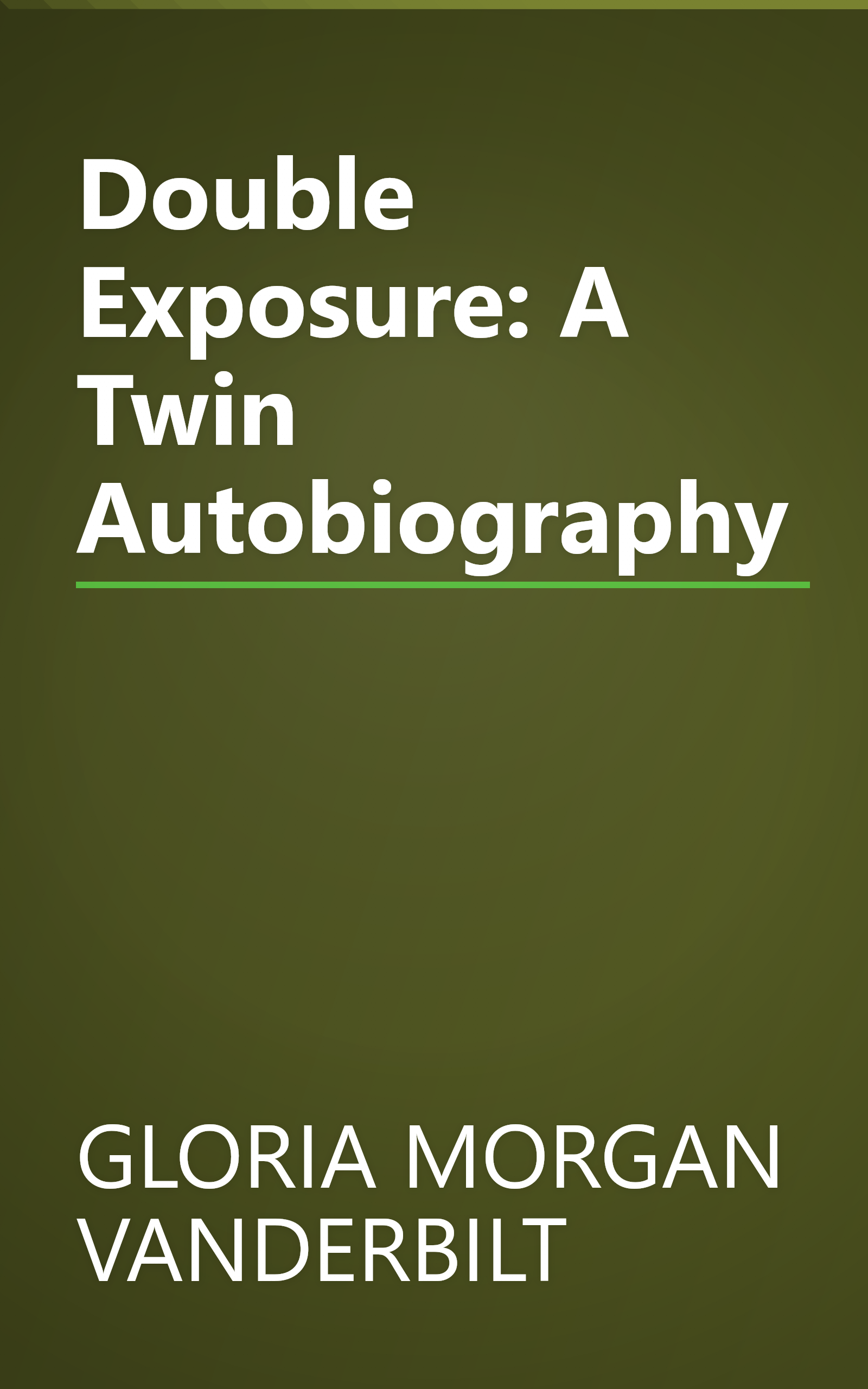 Double Exposure: A Twin Autobiography book cover
