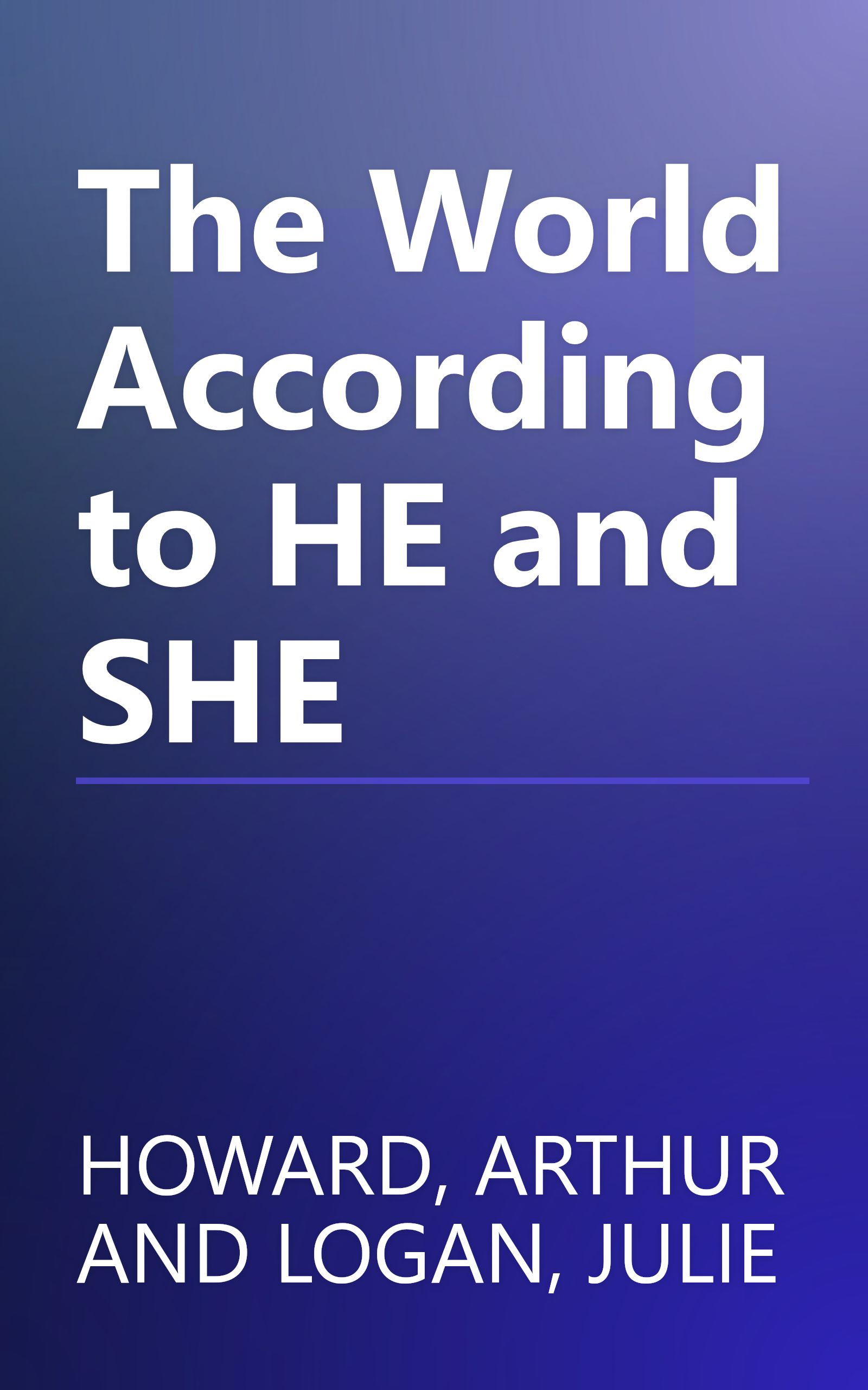 The World According to HE and SHE book cover