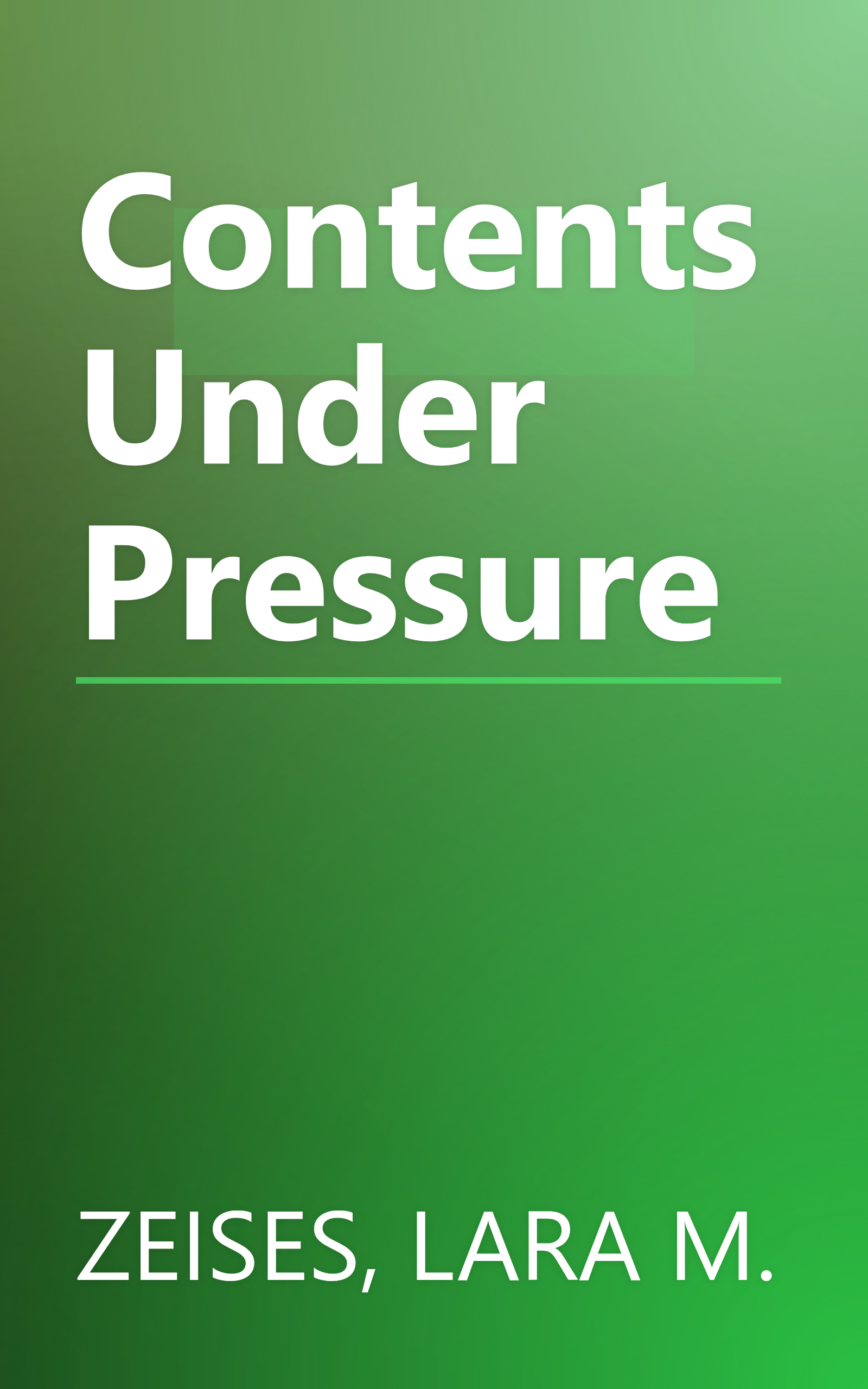 Contents Under Pressure book cover