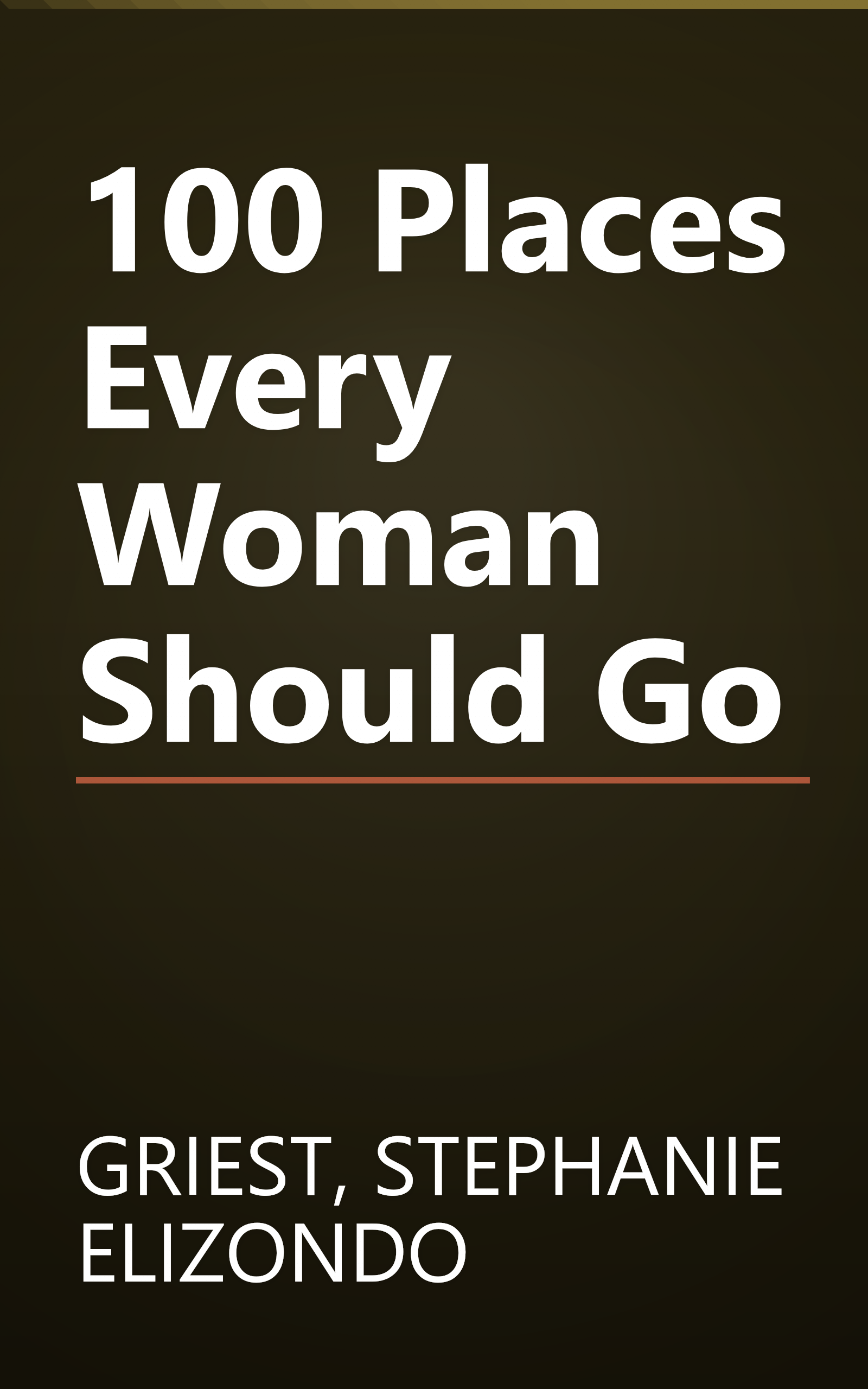 100 Places Every Woman Should Go book cover