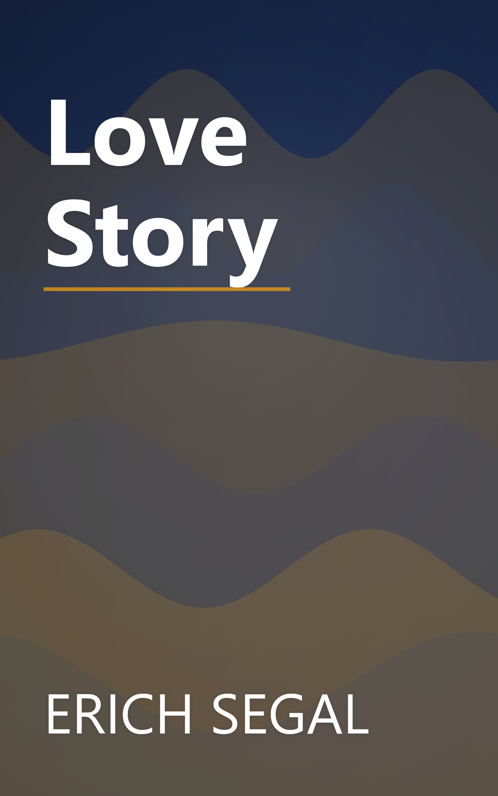 Love Story book cover