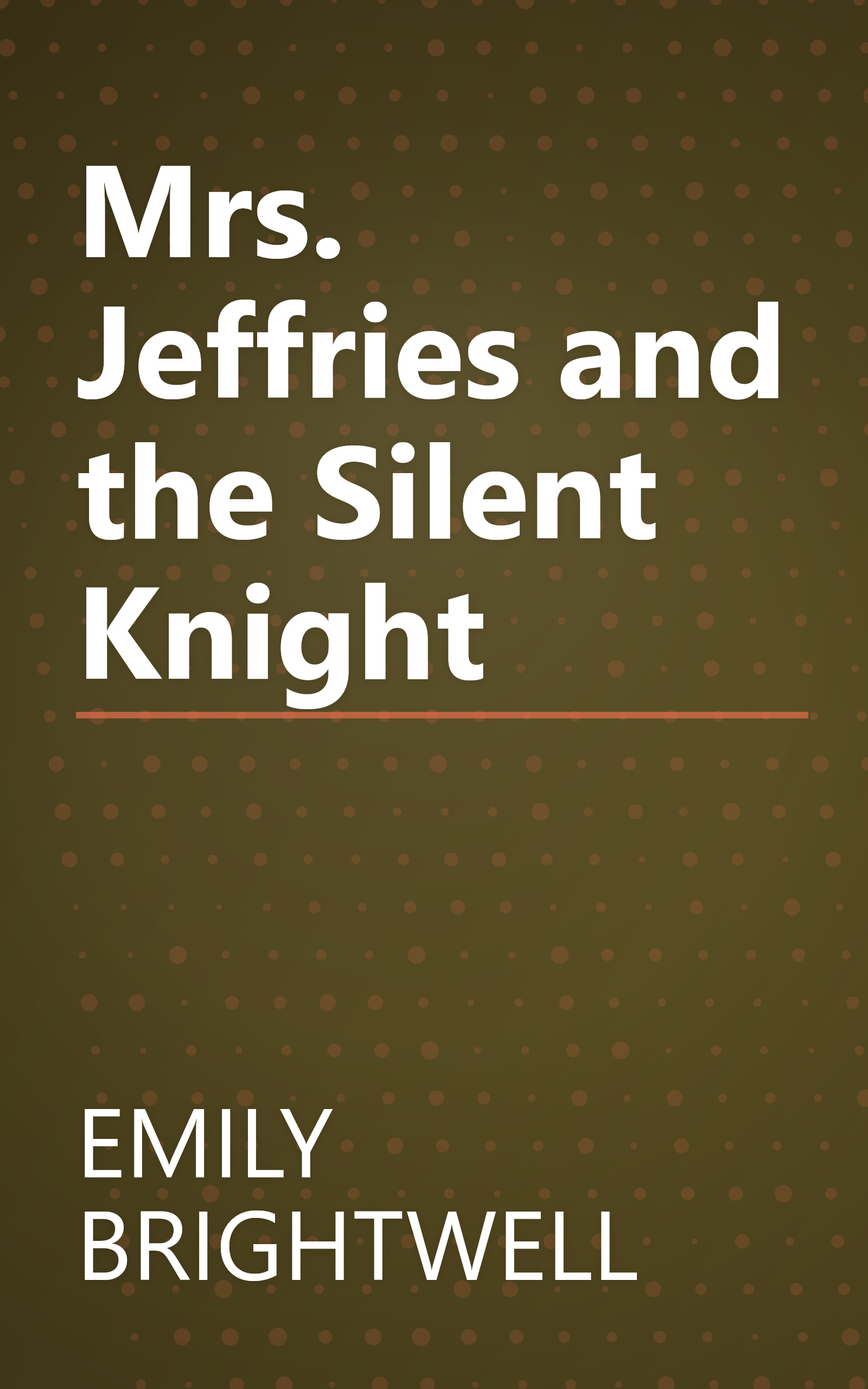 Mrs. Jeffries and the Silent Knight book cover