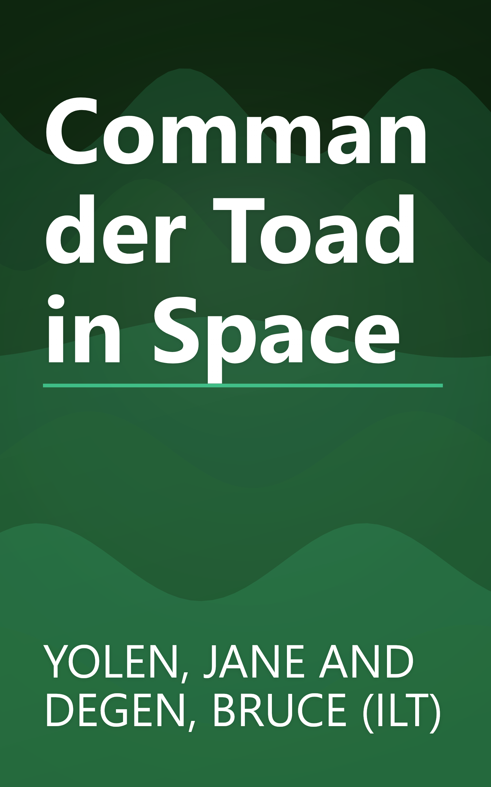Commander Toad in Space book cover