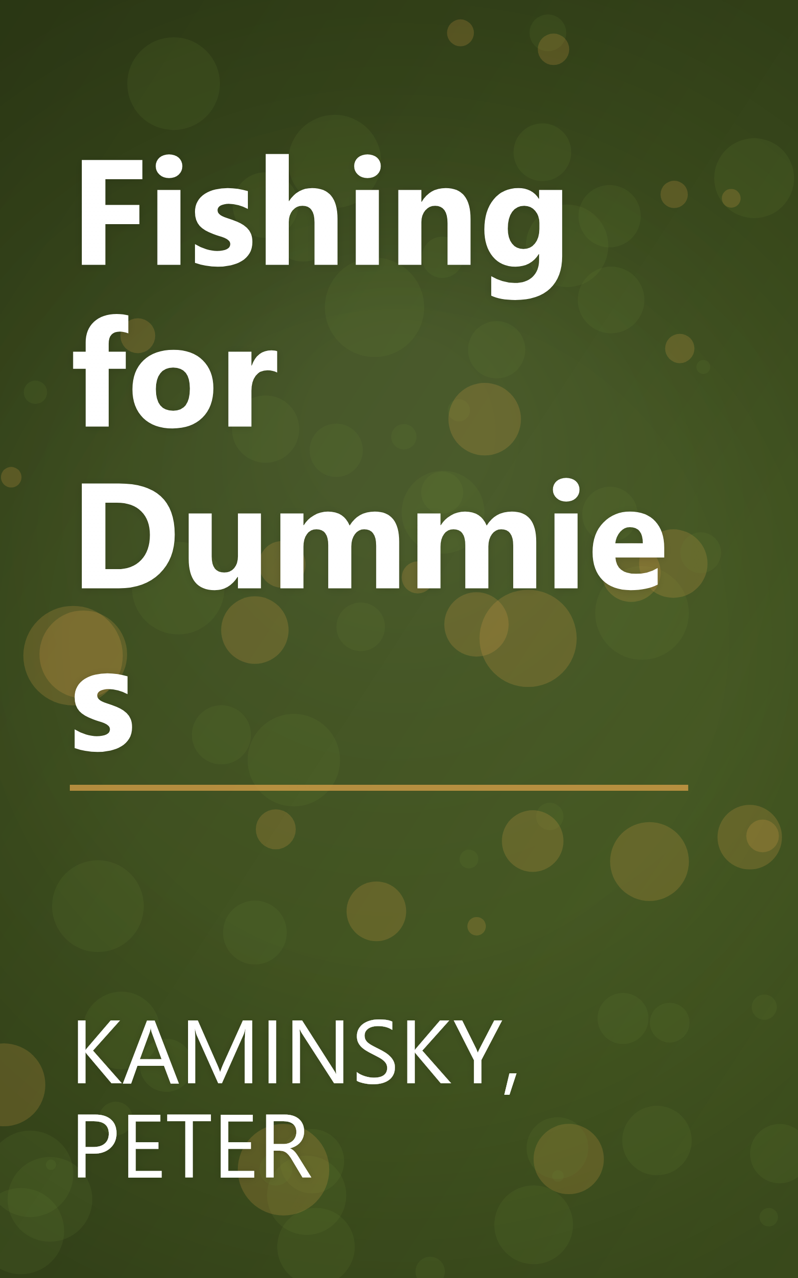 Fishing for Dummies book cover