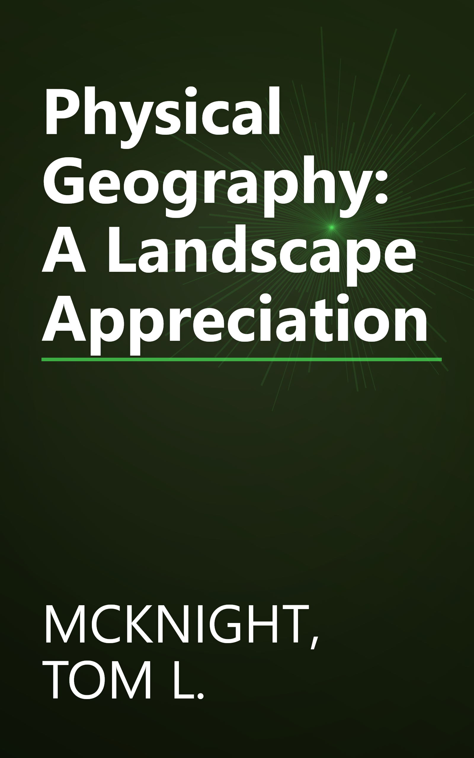 Physical Geography: A Landscape Appreciation book cover