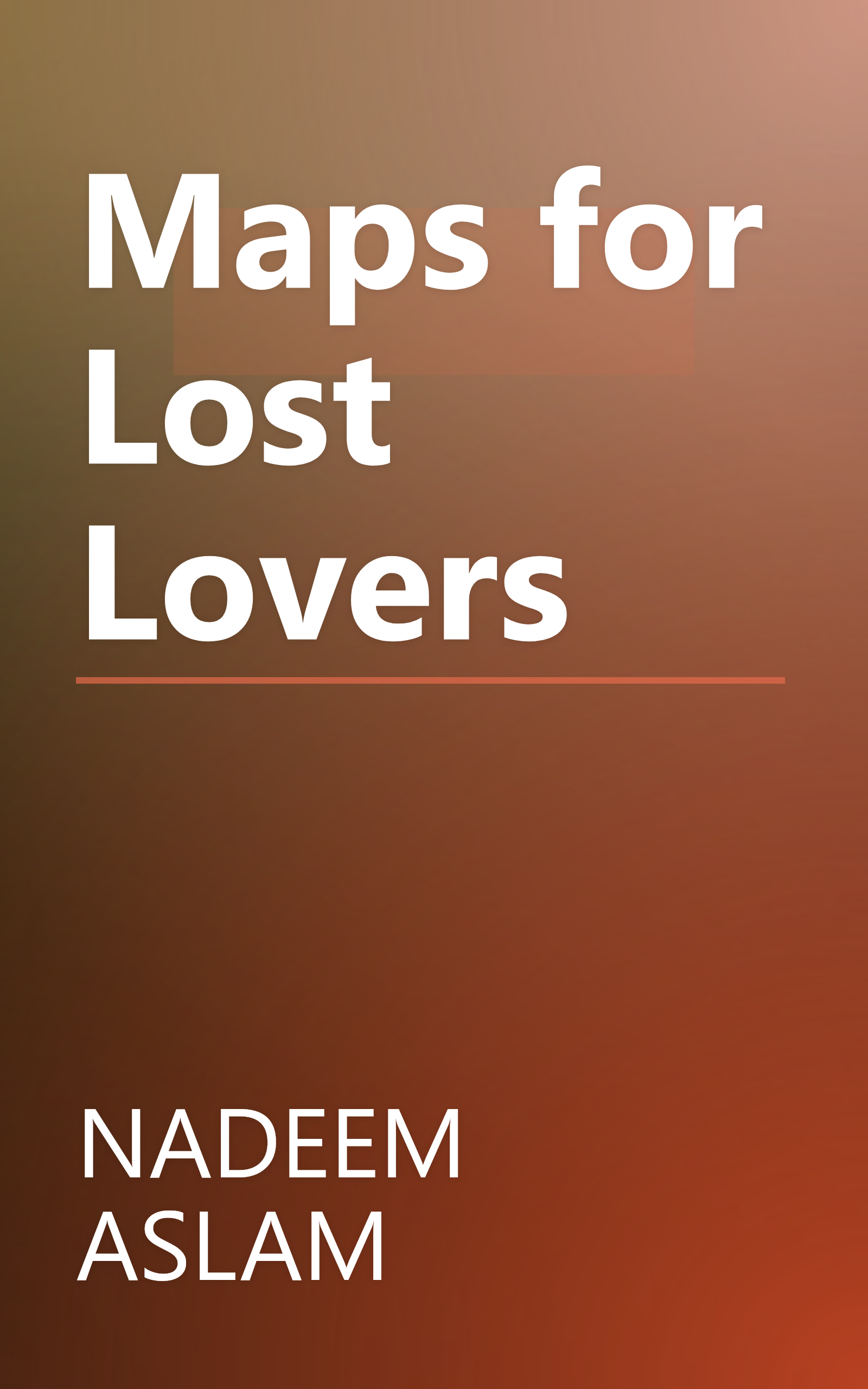 Maps for Lost Lovers book cover