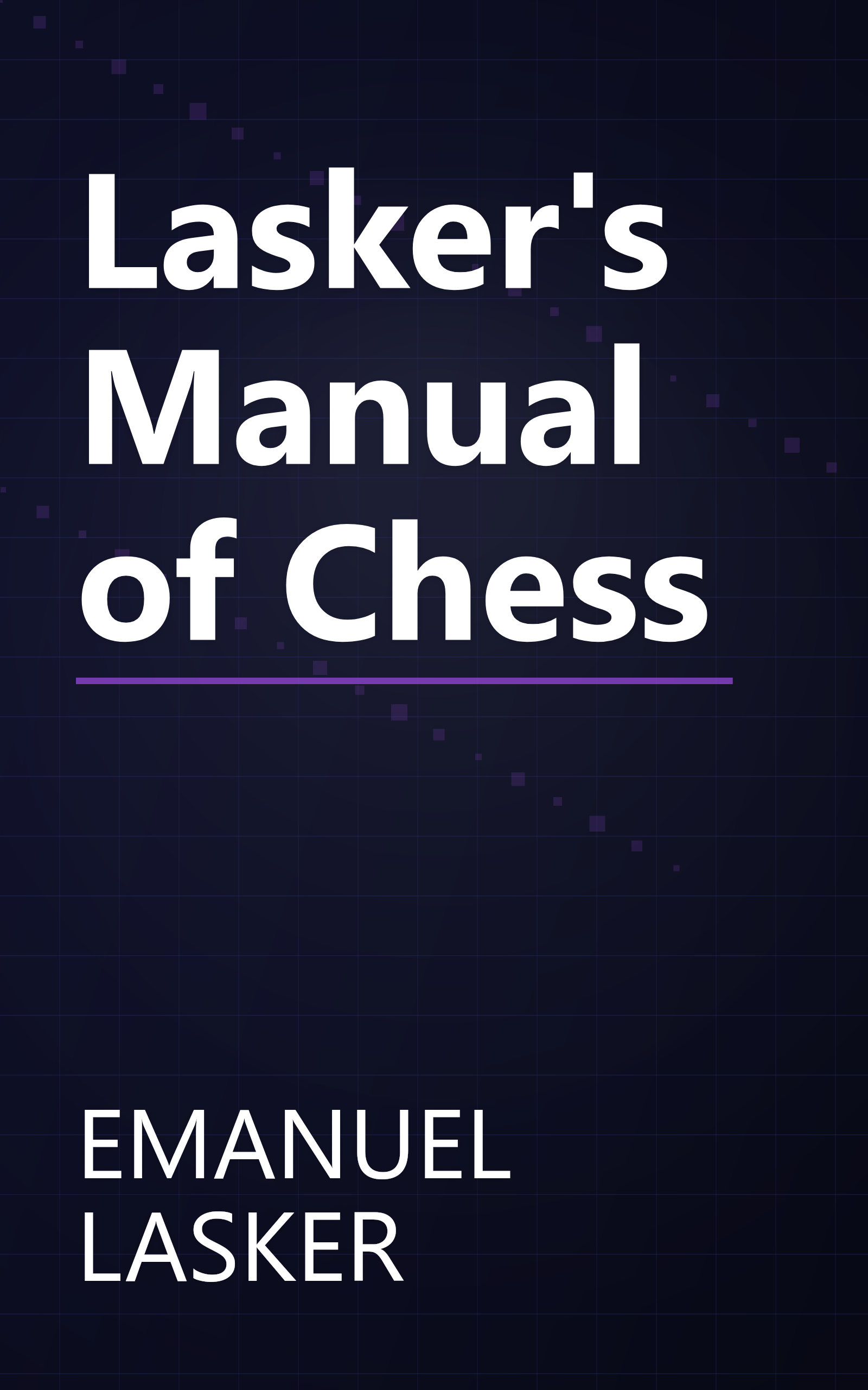 Lasker's Manual of Chess book cover