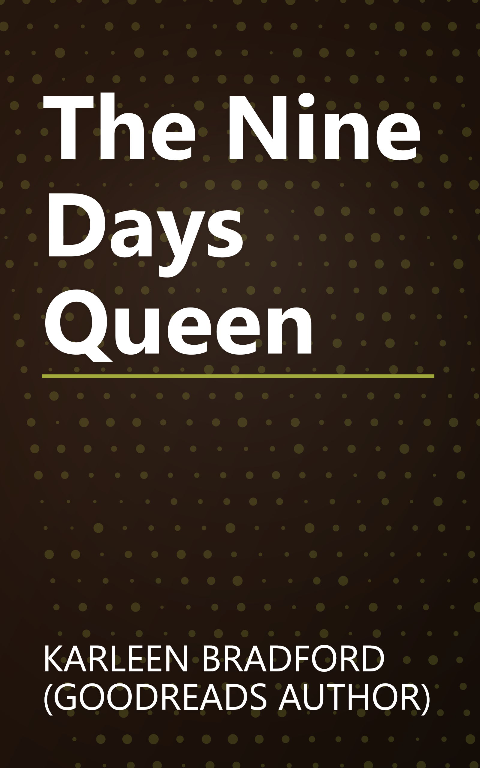 The Nine Days Queen book cover