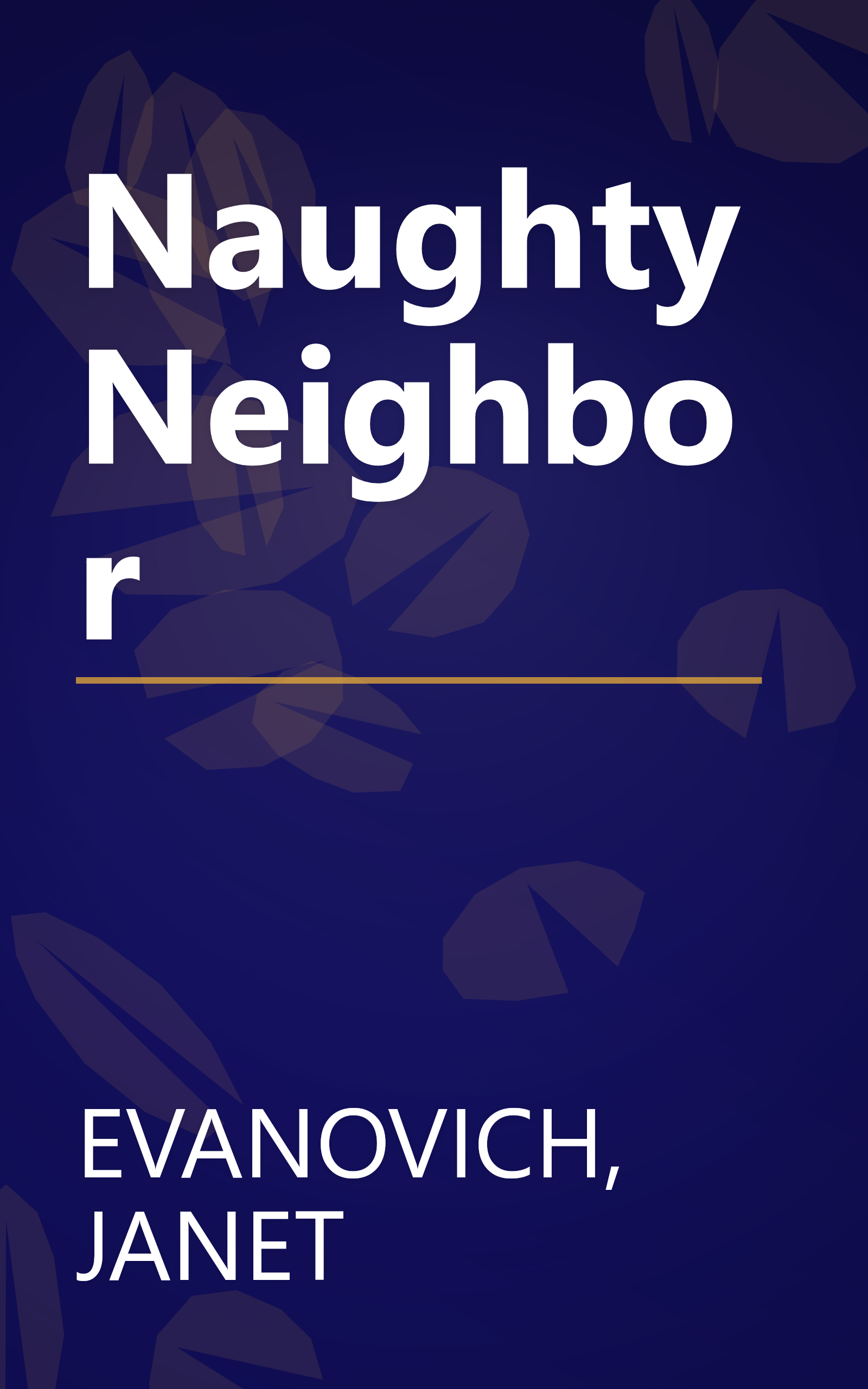 Naughty Neighbor book cover