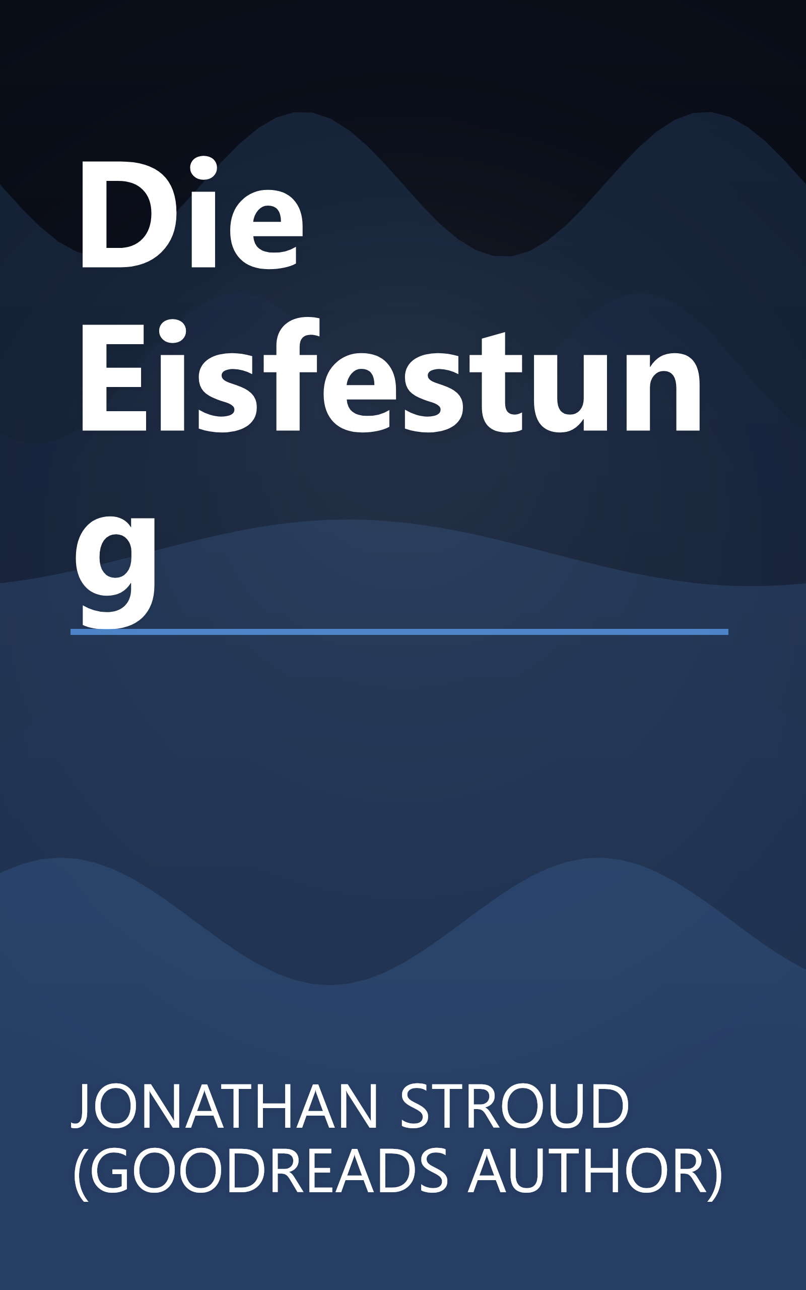 Die Eisfestung book cover