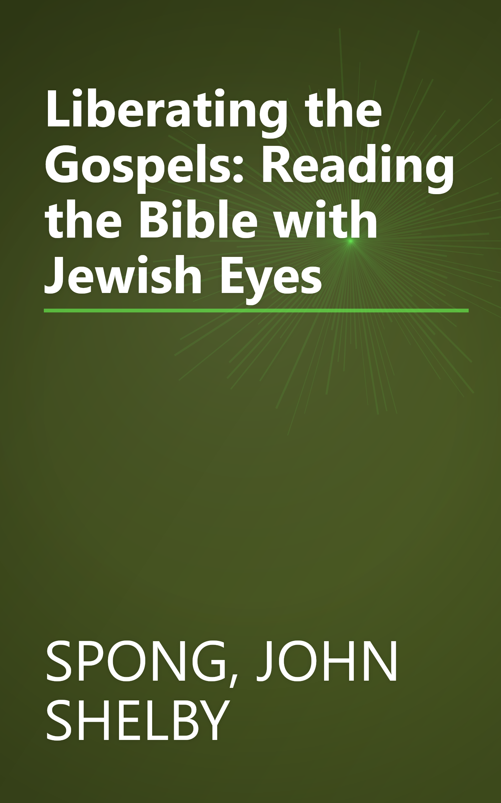 Liberating the Gospels: Reading the Bible with Jewish Eyes book cover