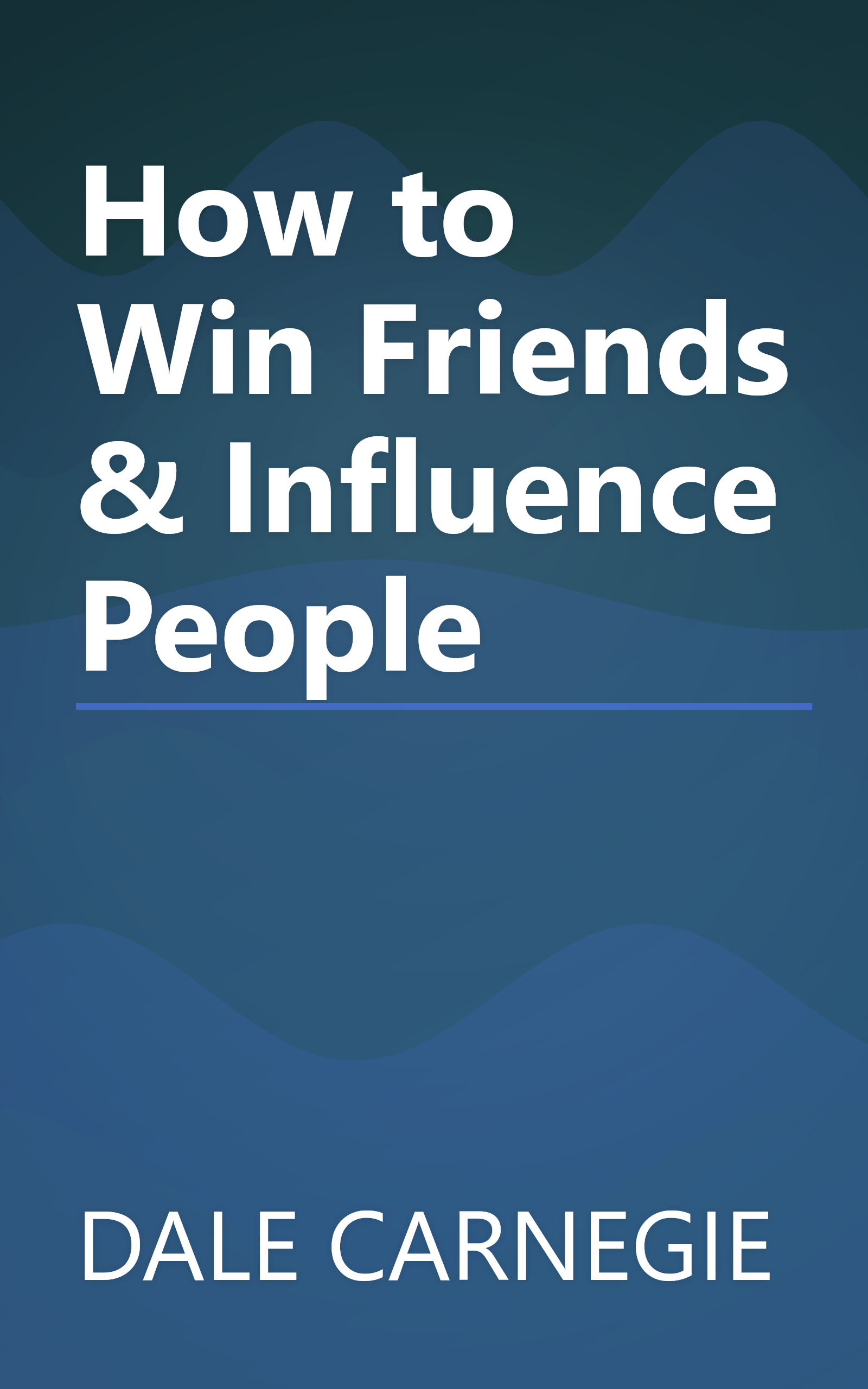 How to Win Friends & Influence People book cover