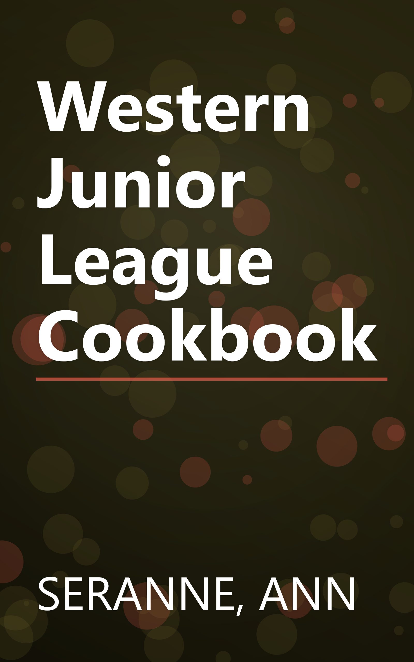 Western Junior League Cookbook book cover