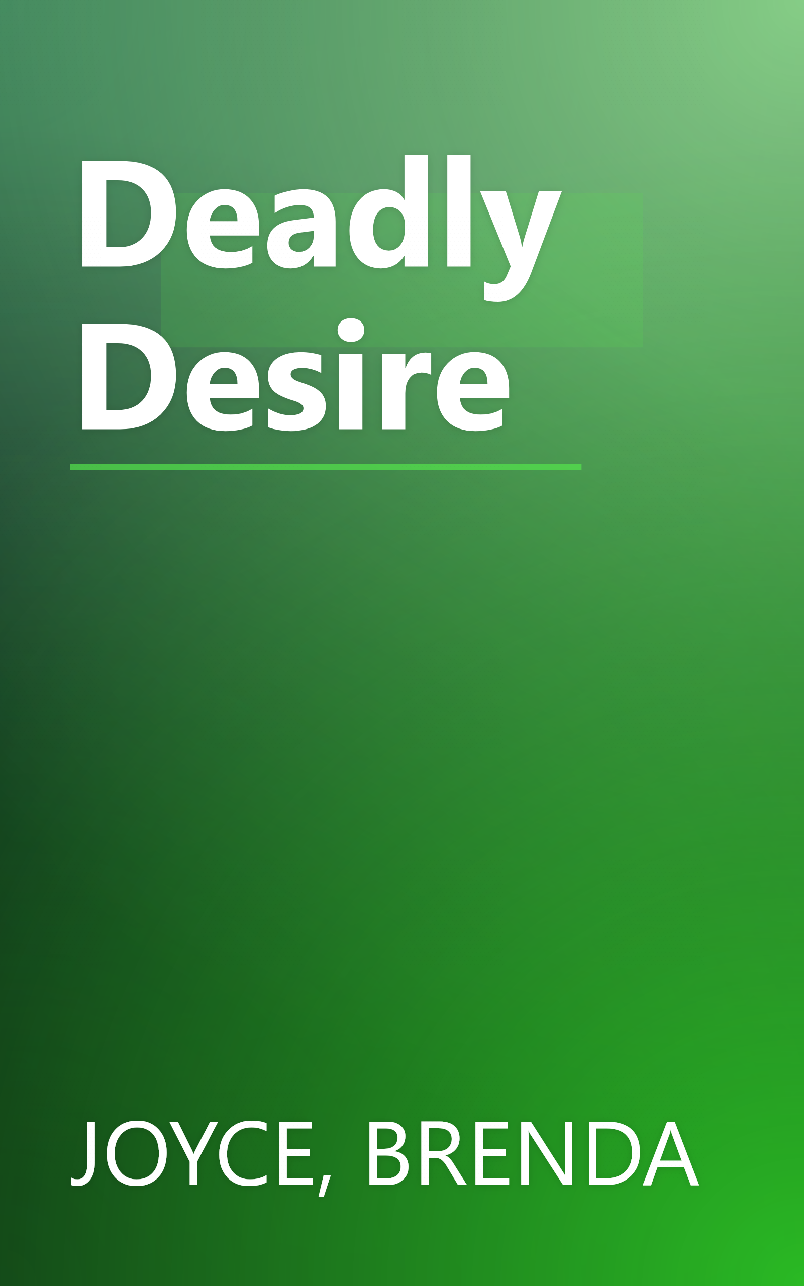 Deadly Desire book cover