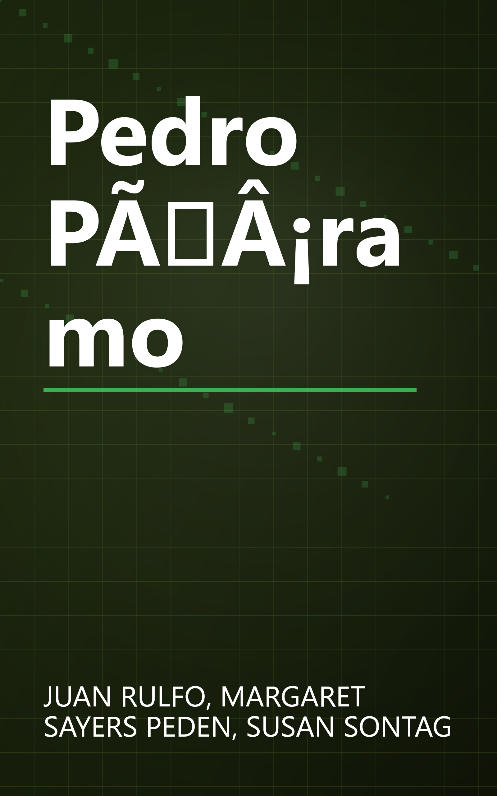 Pedro PÃÂ¡ramo book cover