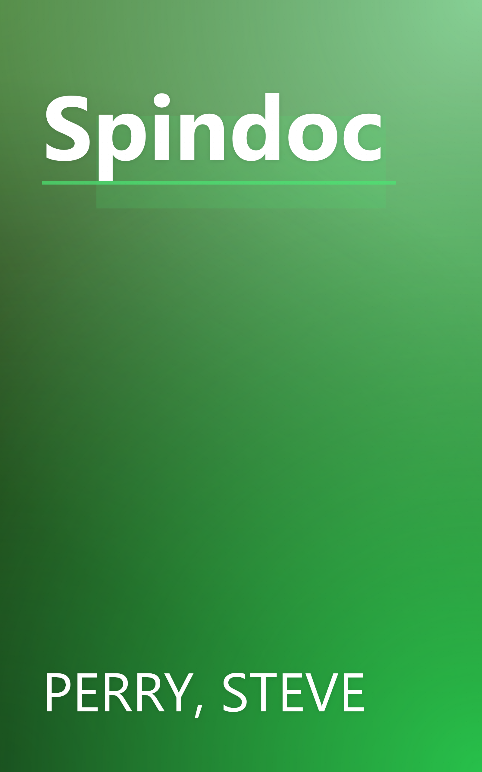 Spindoc book cover